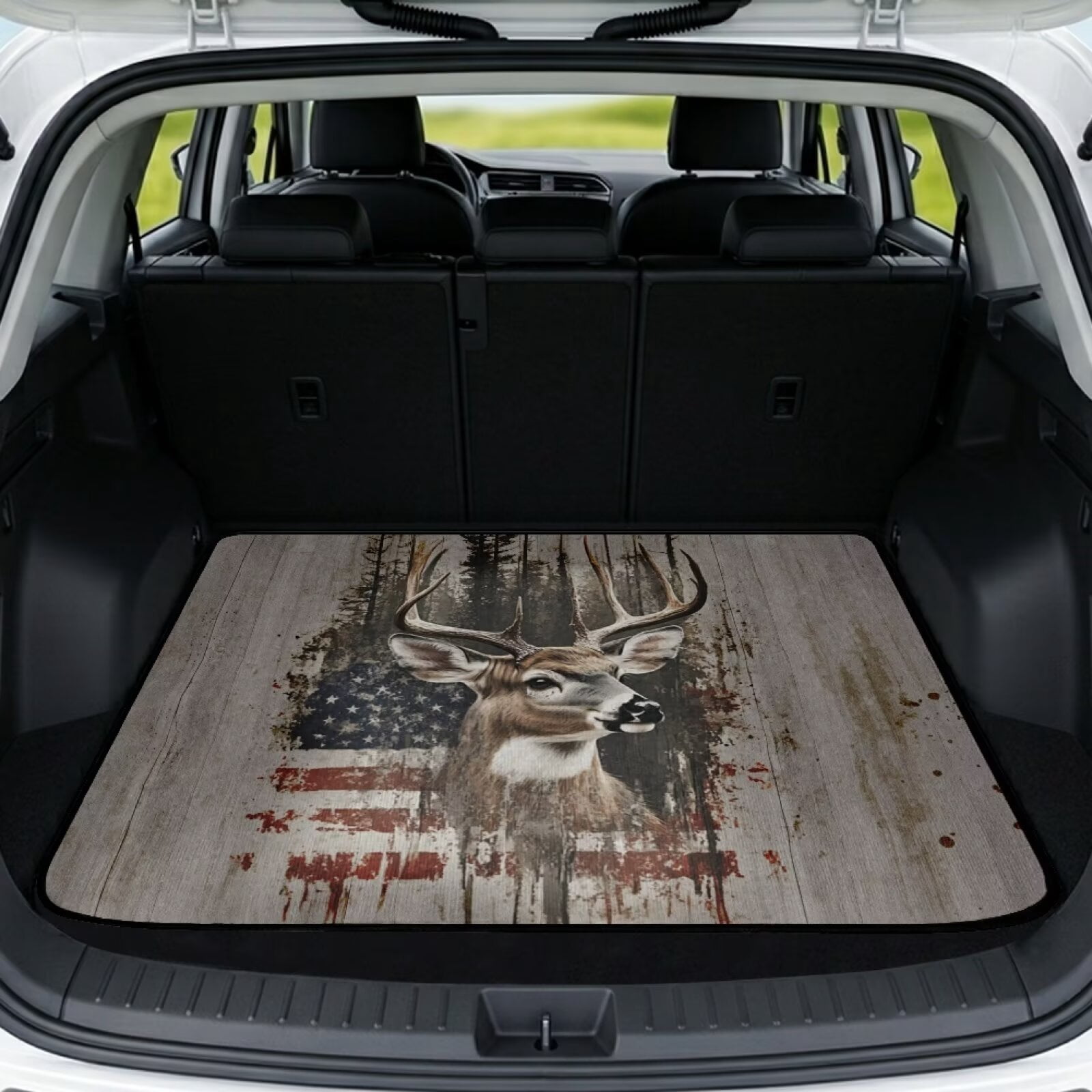 COEQINE Auto Trunk Liner for SUV, All Weather Heavy Duty Cargo Liner ...