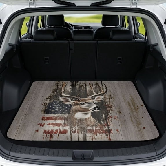 COEQINE Auto Trunk Liner for SUV, All Weather Heavy Duty Cargo Liner ...