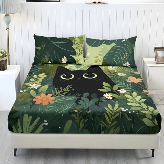 COEQINE Bed Sheets Set 3 Piece Full Size Bedding Sheet Set, Comfy Easy ...