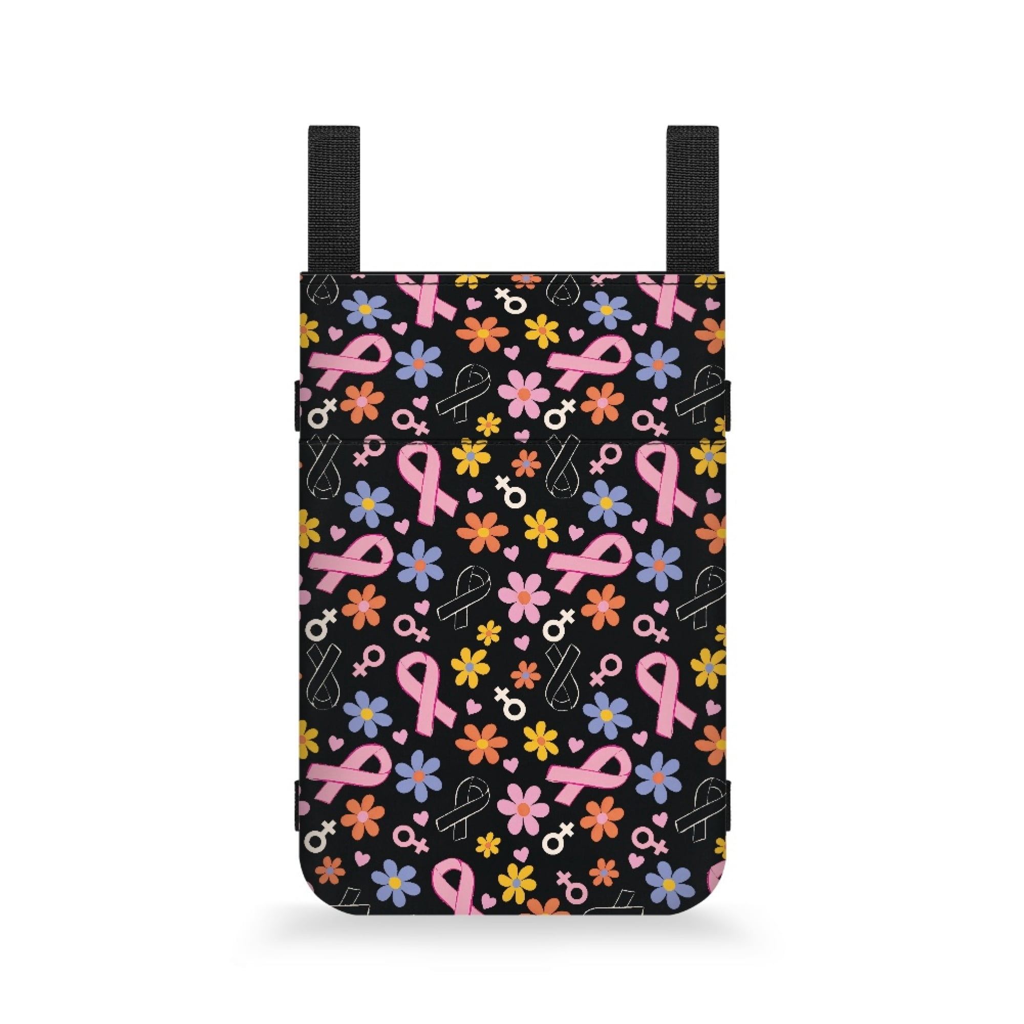 COEQINE Breast Cancer Crutch Bag Pink Ribbons Broken Foot Underarm ...