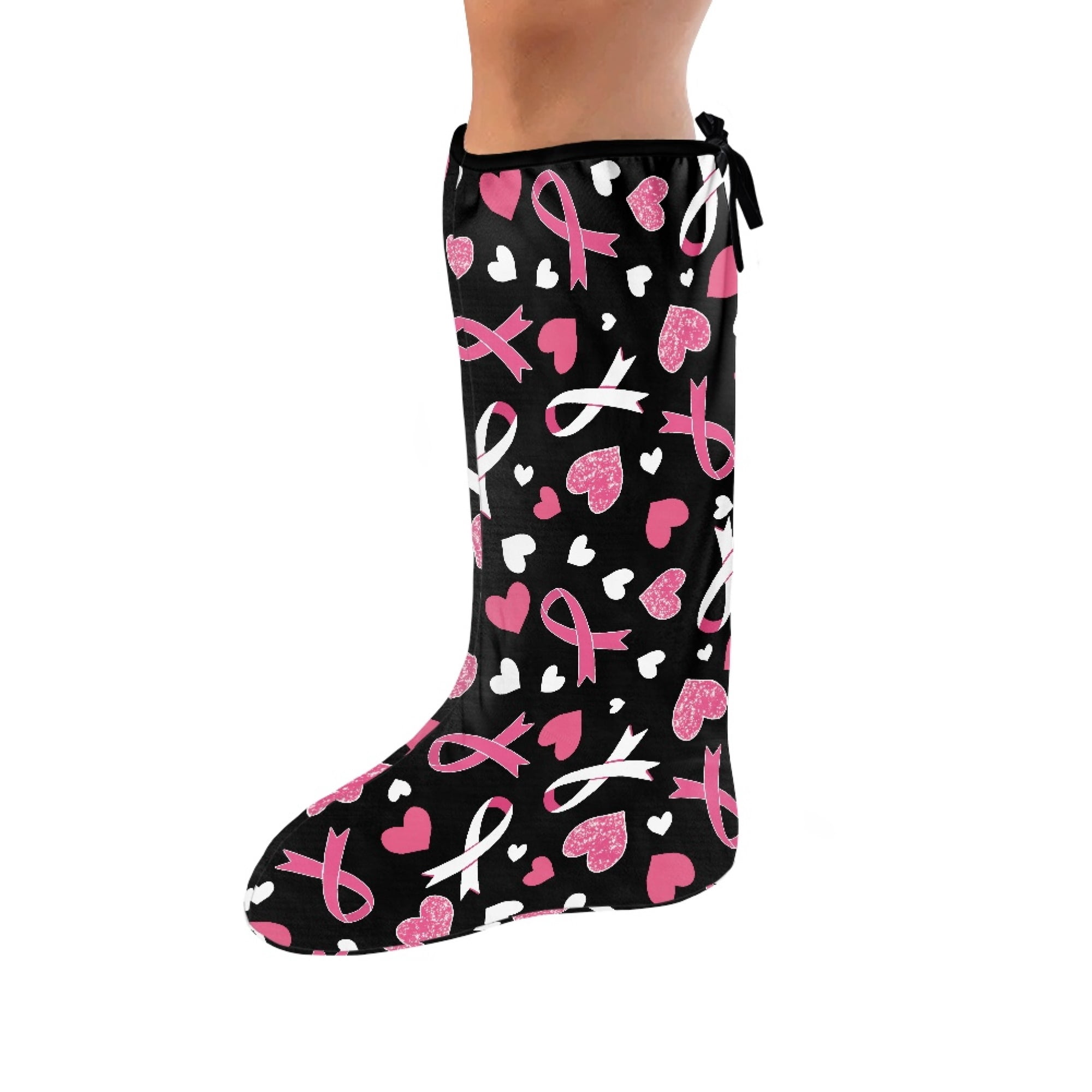 COEQINE Breast Cancer Pink Rabbion 2 PCS Leg Cast Cover Broken Leg ...