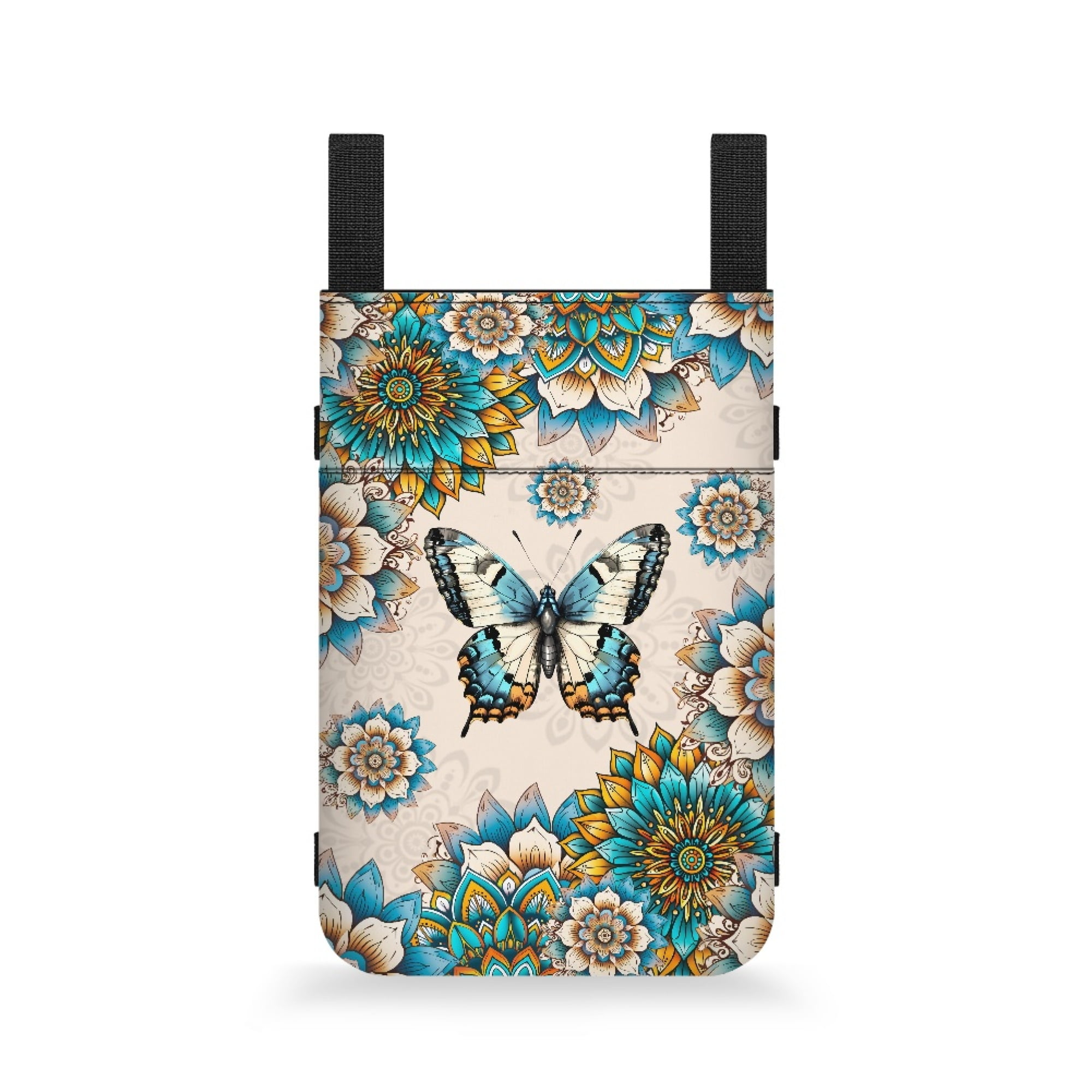 COEQINE Butterfly Crutch Bag Boho Mandala Broken Foot Underarm Crutch ...
