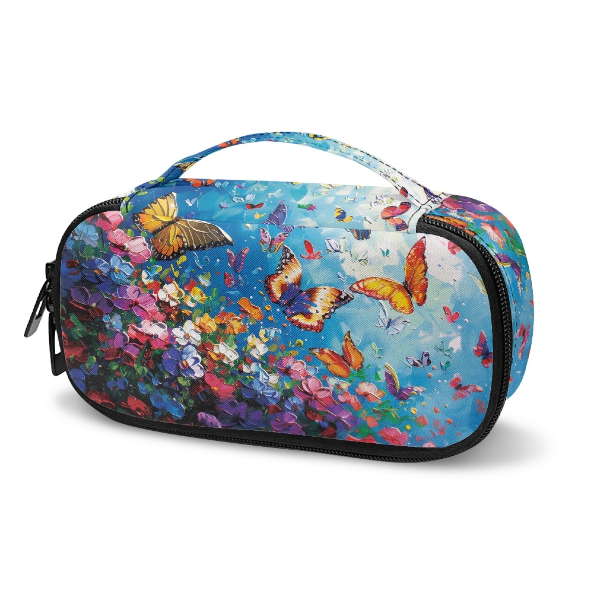 COEQINE Butterfly Flowers Insulin Storage Bag Diabetic Testing Kit ...