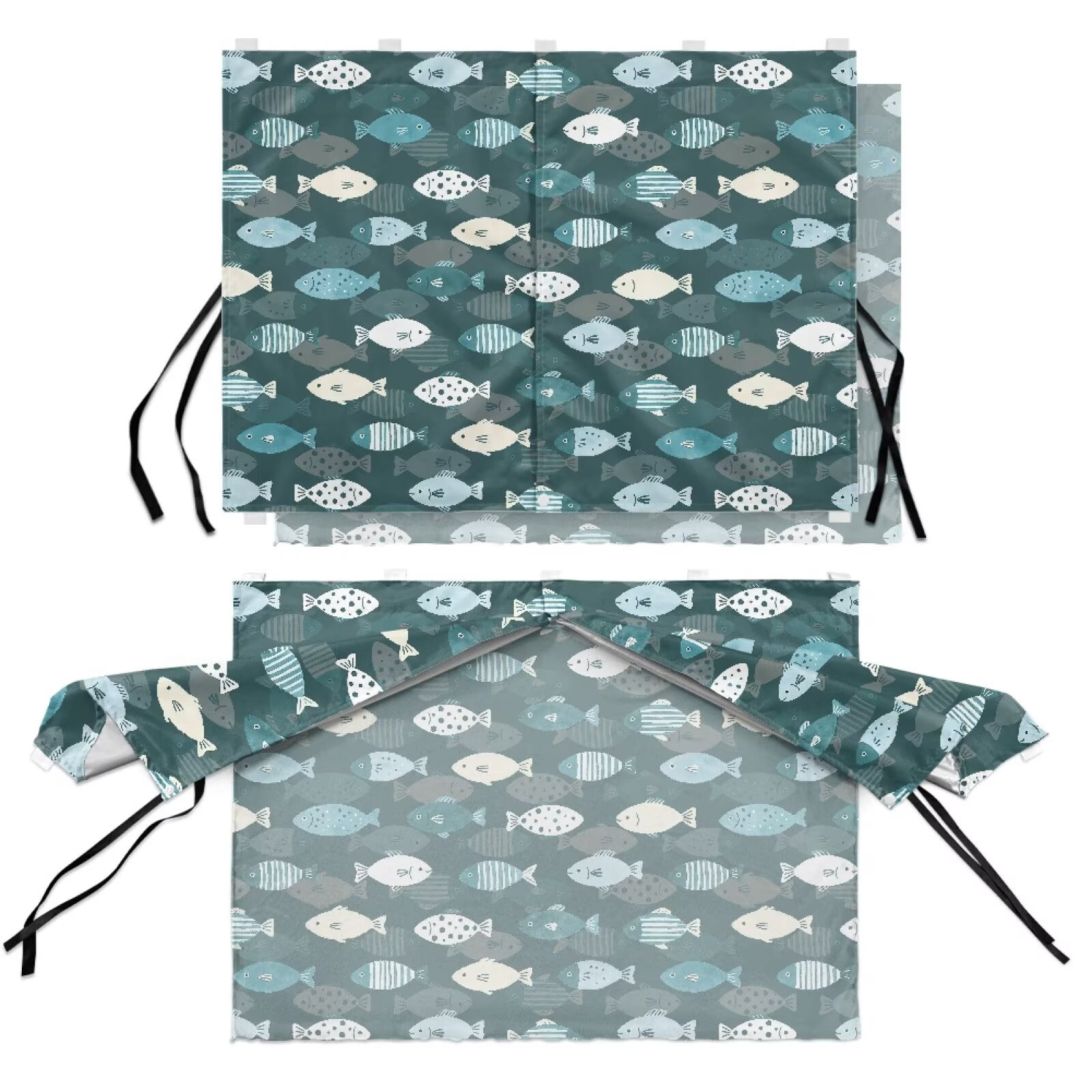 COEQINE Car Window Shade for Rear Window, Back Car Window Curtain ...