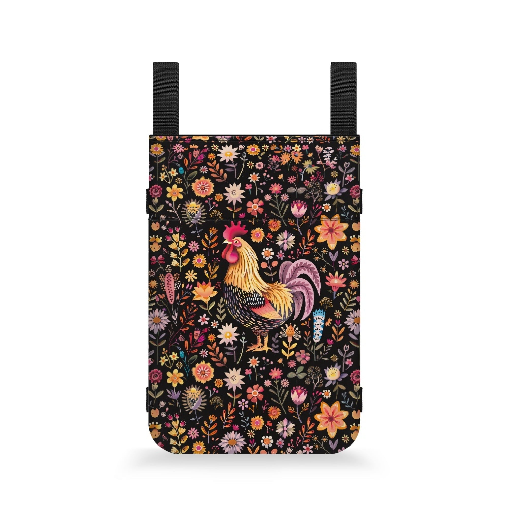 COEQINE Chicken Crutch Case Floral Storage Organizer for Underarm ...