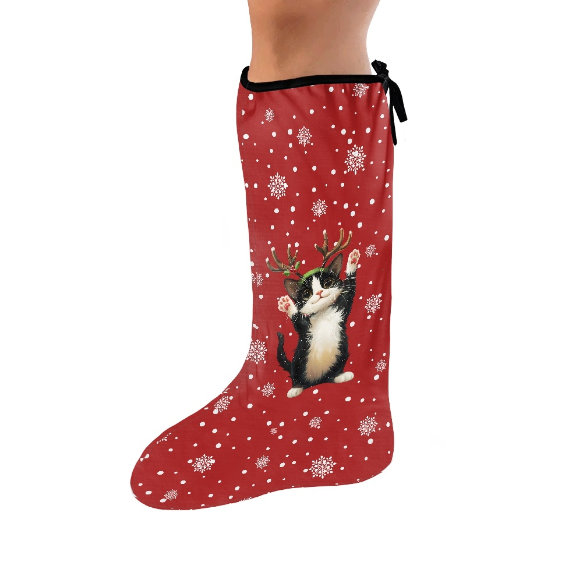 COEQINE Christmas Cat Leg Cast Covers Broken Leg Shower Cast Cover Foot ...