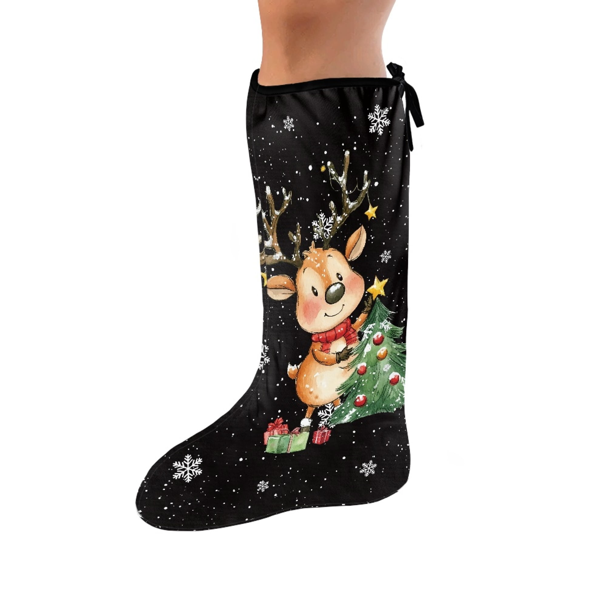 COEQINE Christmas Deer 2 Pack Leg Cast Covers Outdoor Protection Leg ...