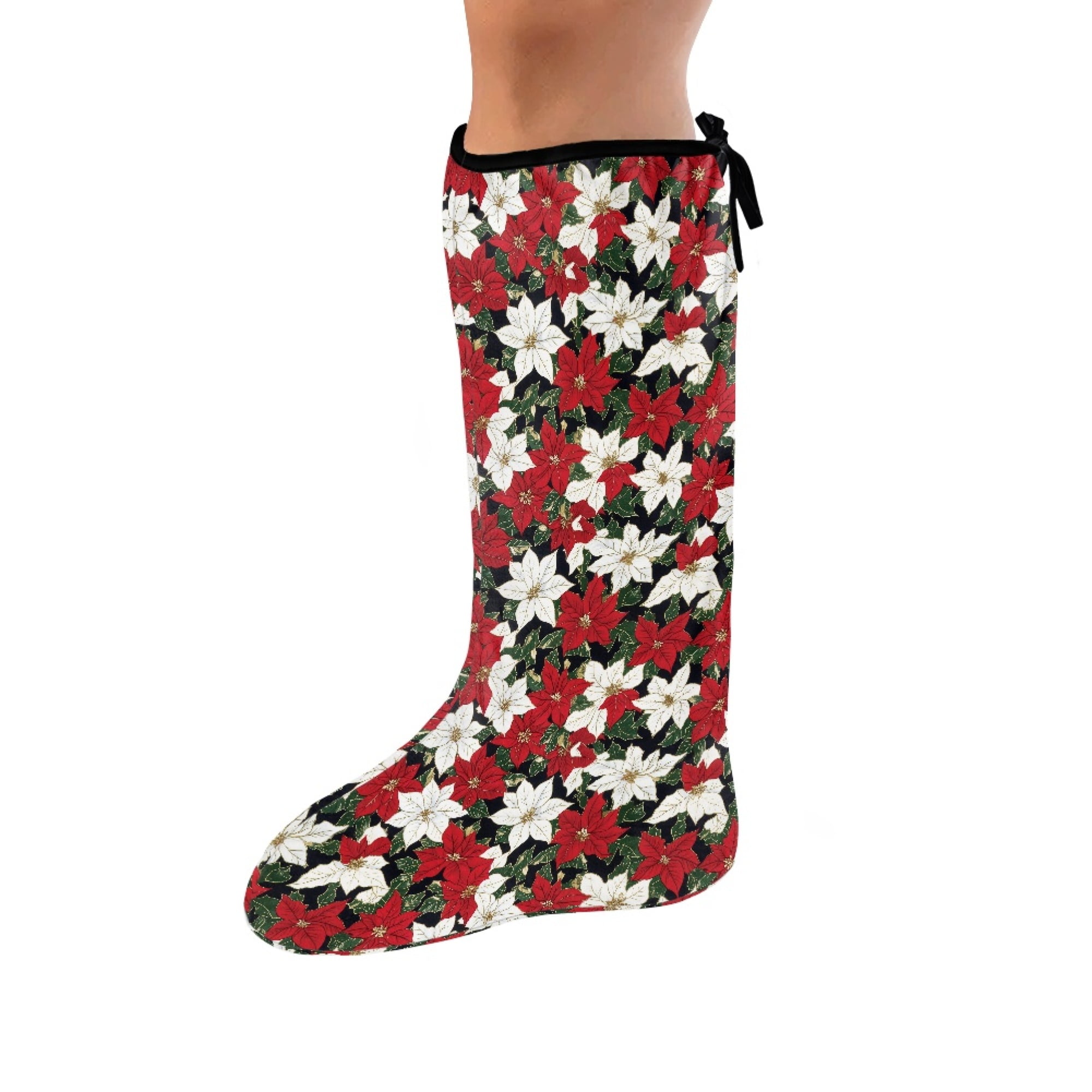 COEQINE Christmas Holly Leg Cast Cover Small Below The Knee Leg Cast ...