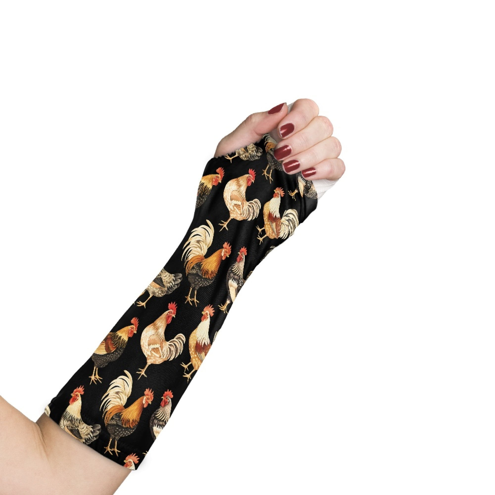 COEQINE Cock Arm Cast Covers Wrist Elbow Cast Wound Scratcher Covers ...