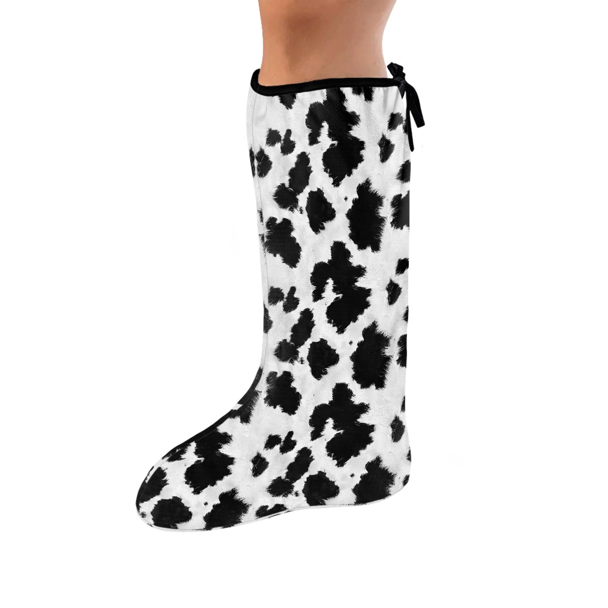 COEQINE Cow Print Leg Cast Covers Short Foot Cast Cover Cast Protector ...