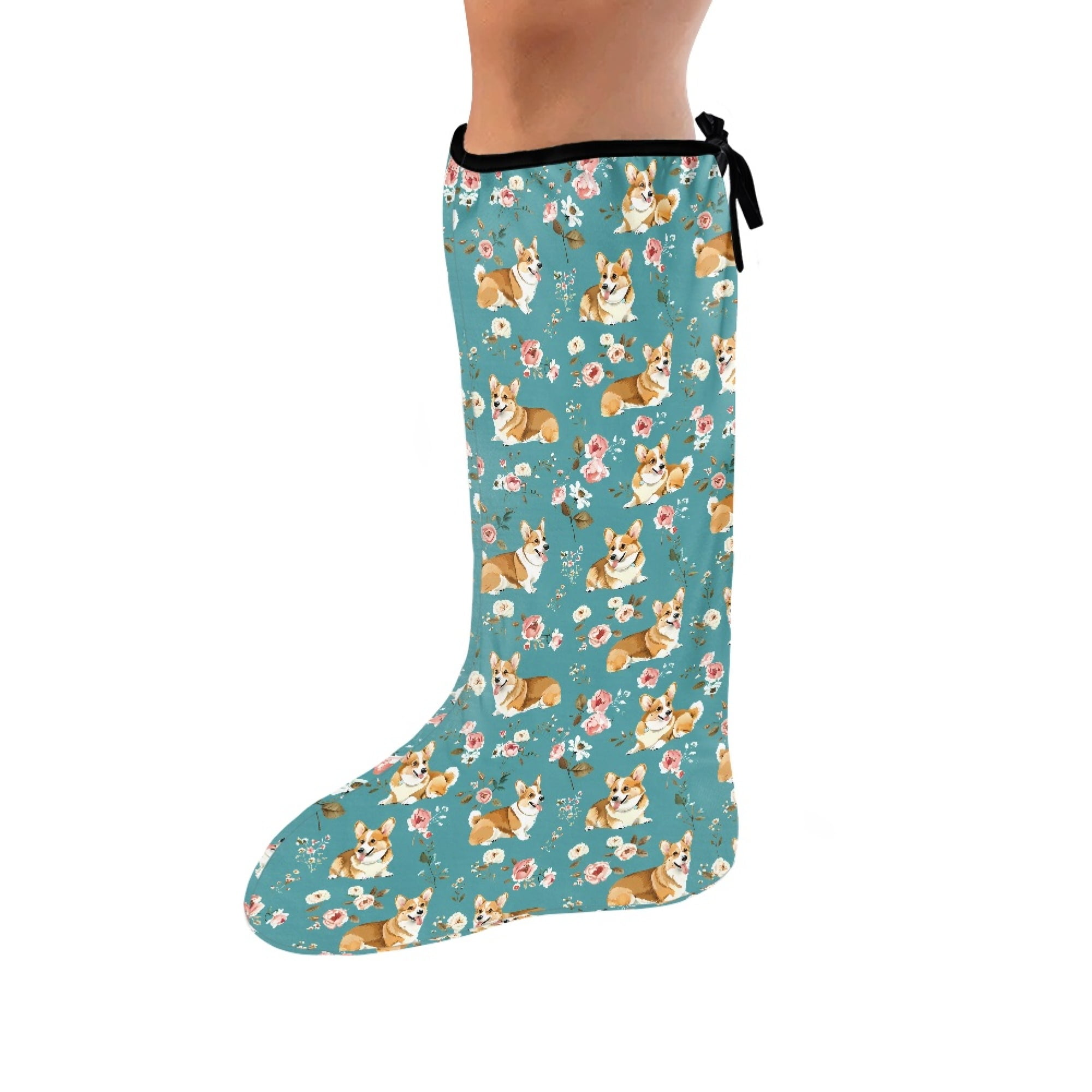 COEQINE Cute Corgi Leg Cast Cover Size L Pack of 2 Soft Fabric Leg ...