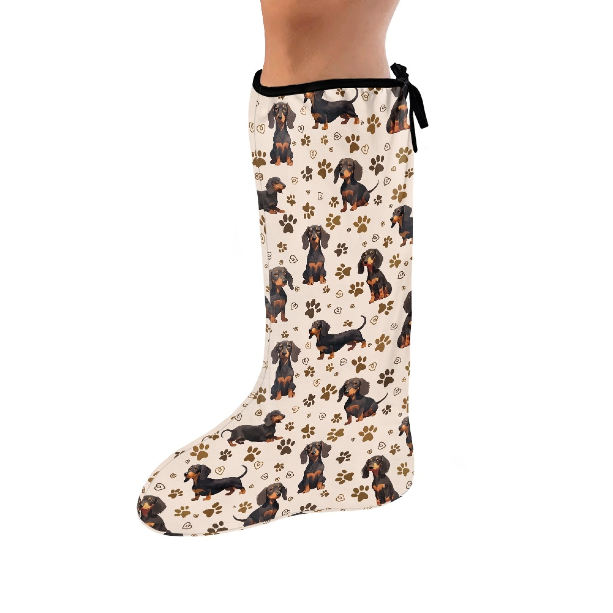 COEQINE Dachshund Leg Cast Covers Below The Knee Leg Cast Sleeve Foot ...