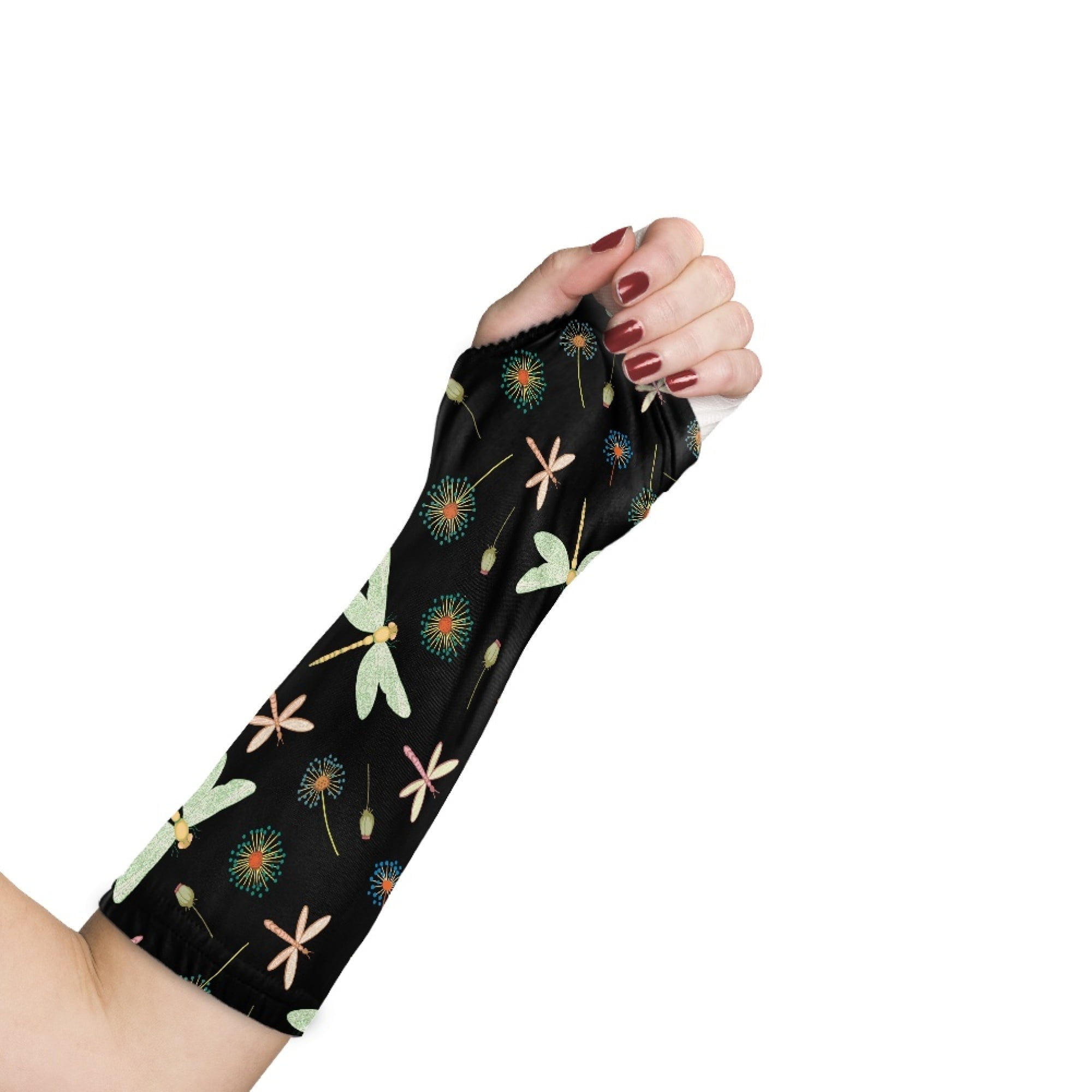 COEQINE Dragonfly Dandelion Arm Cast Cover Arm Plaster Protectors-M ...