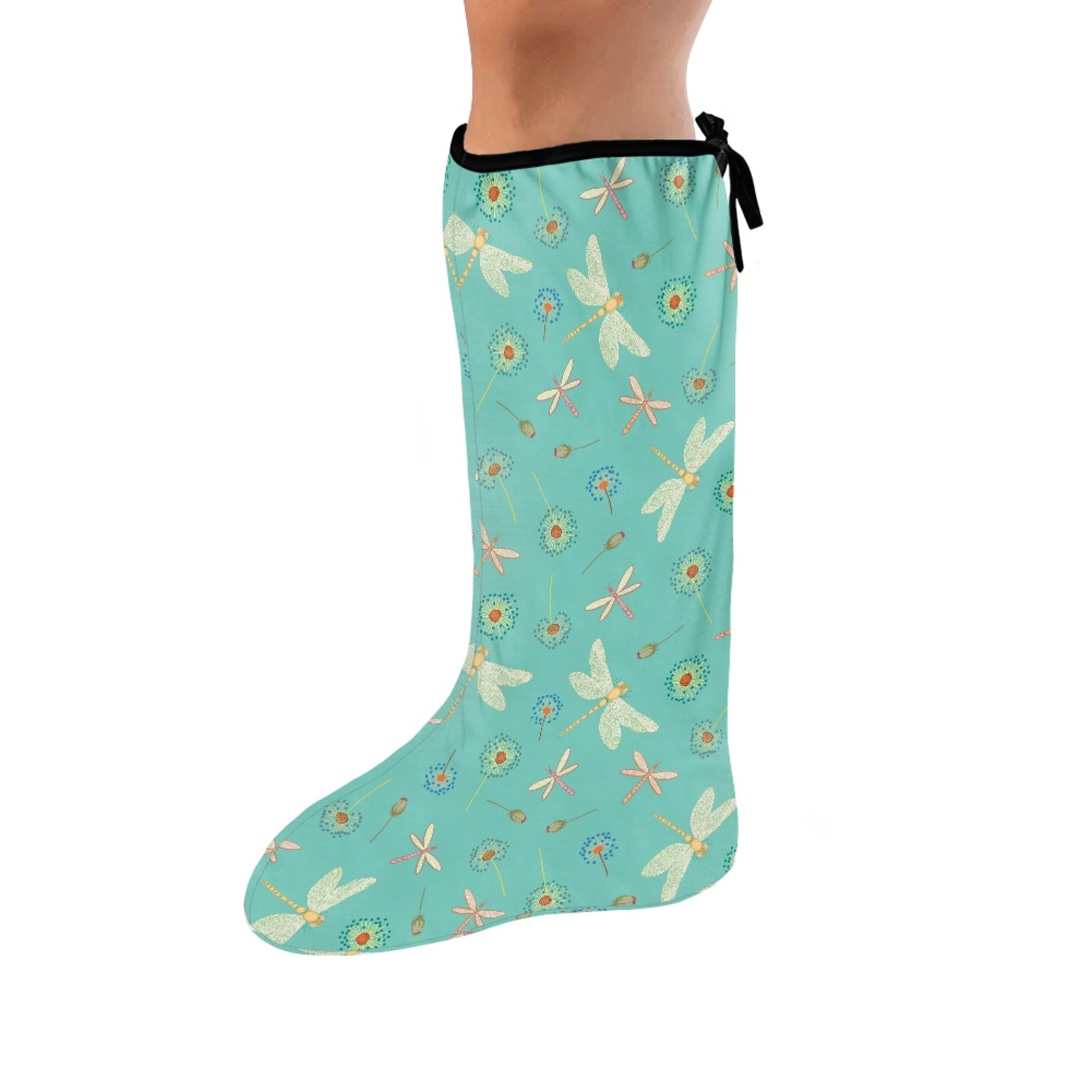 COEQINE Dragonfly Leg Cast Covers 2 Pack Below The Knee Leg Cast Sleeve ...
