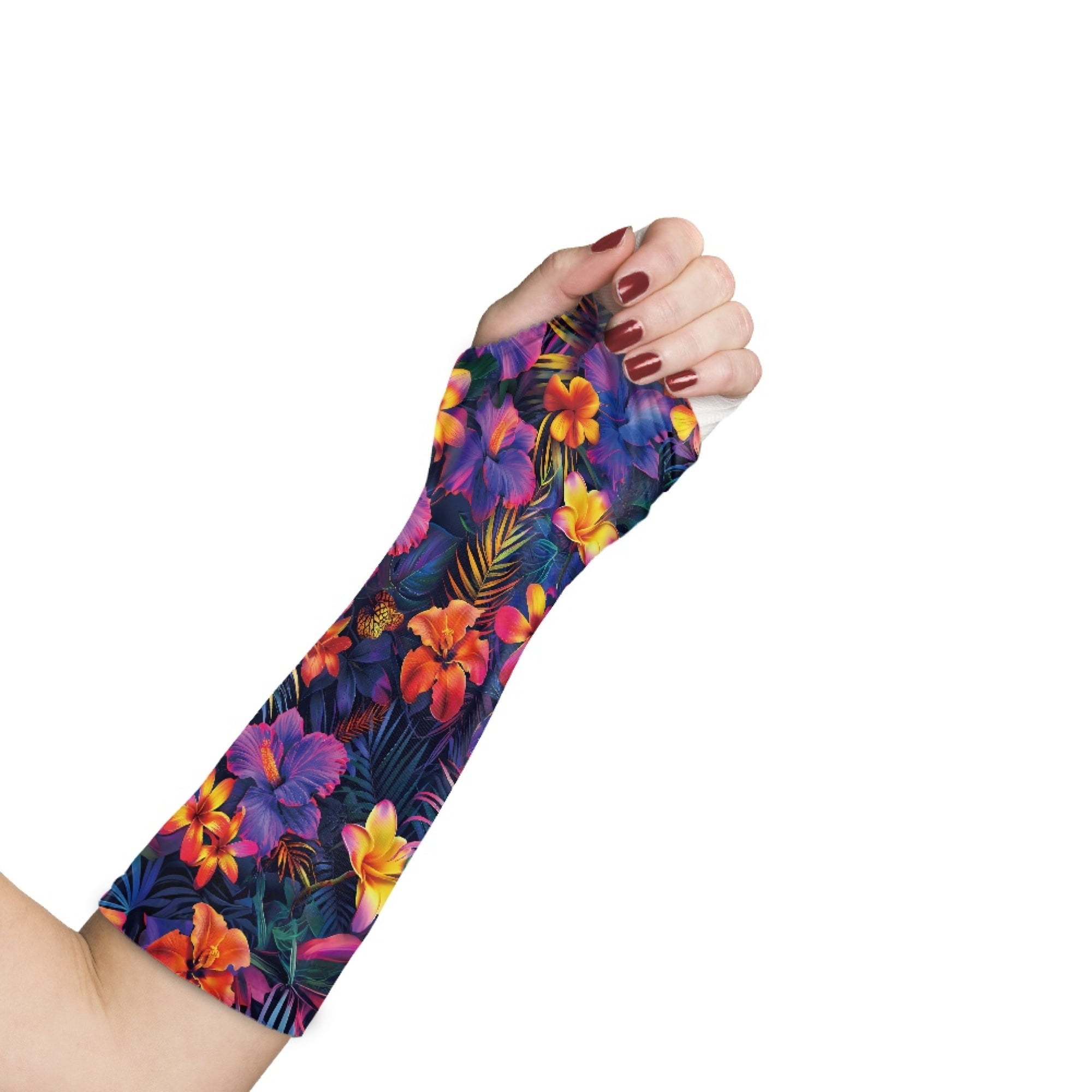 COEQINE Floral Arm Cast Covers Teens Long Full Arm Cast Protector ...