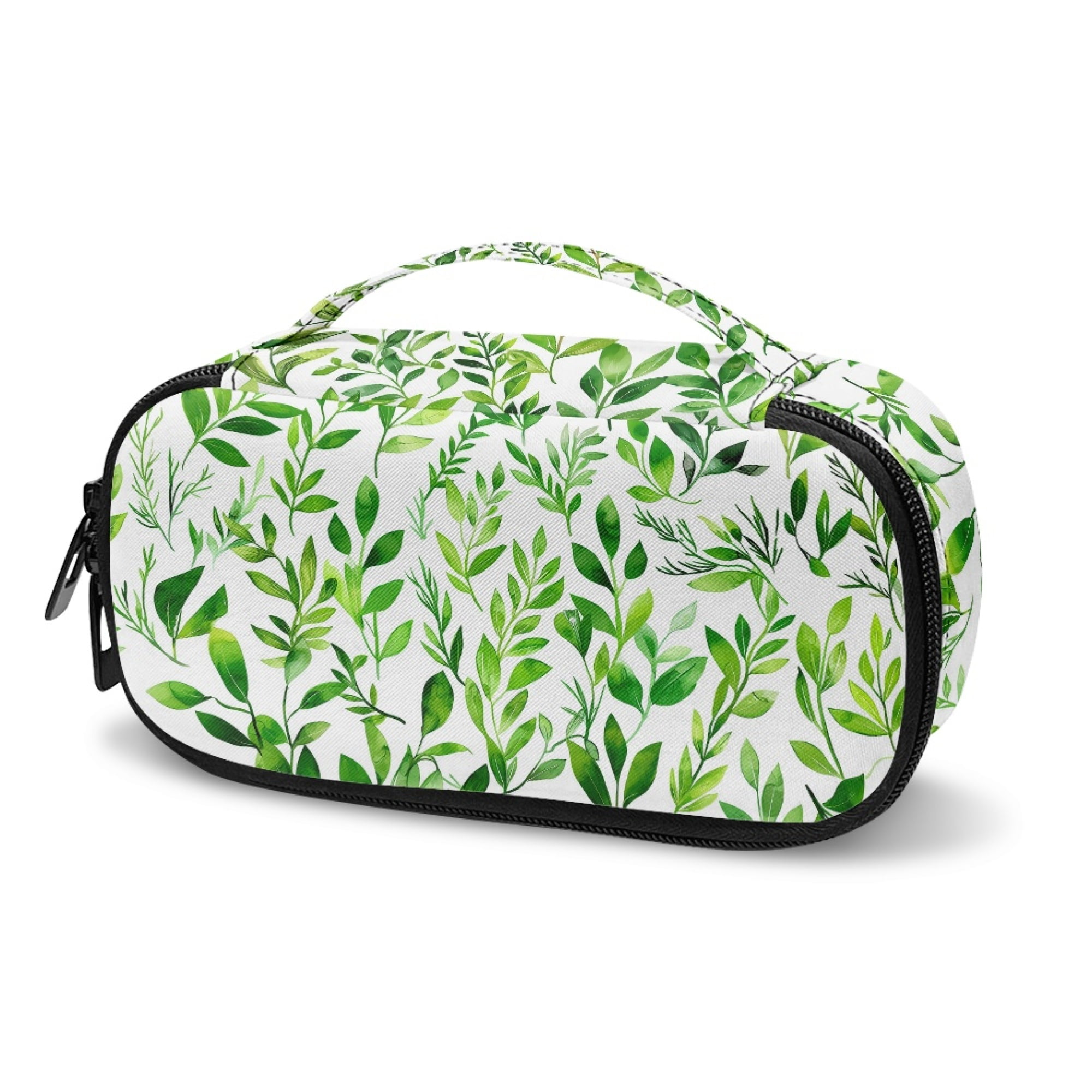 COEQINE Flower Leaf Insulin Storage Bag Diabetic Testing Kit Zippered ...