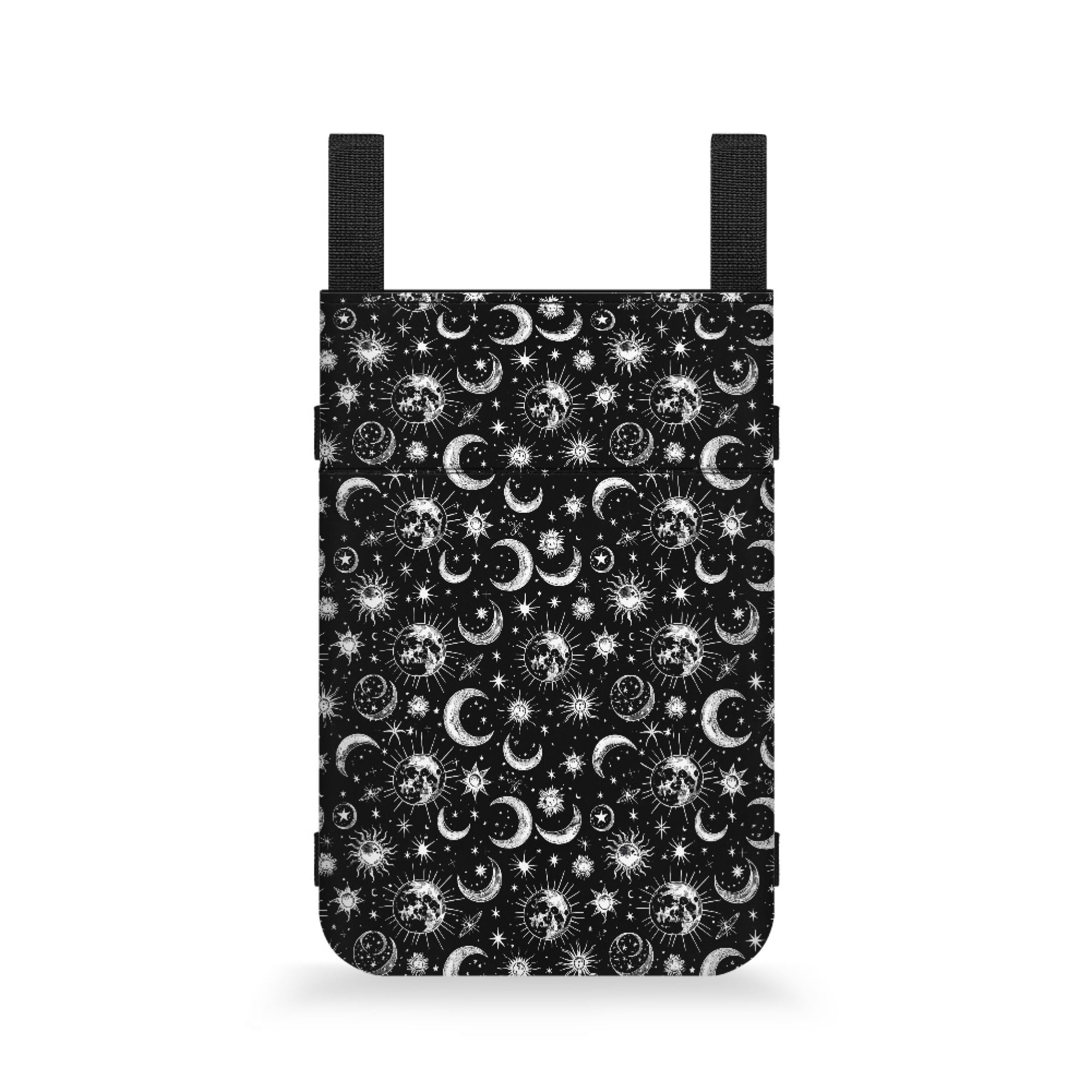 COEQINE Galaxy Crutch Case Moon Sun Storage Organizer for Underarm ...