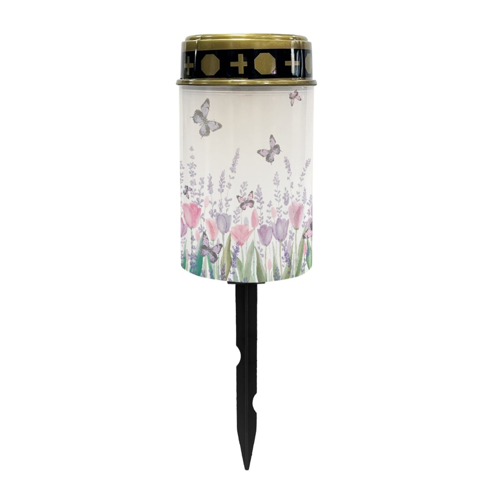 COEQINE Grave Lights for Cemetery Solar Lights for Grave Solar Candle ...