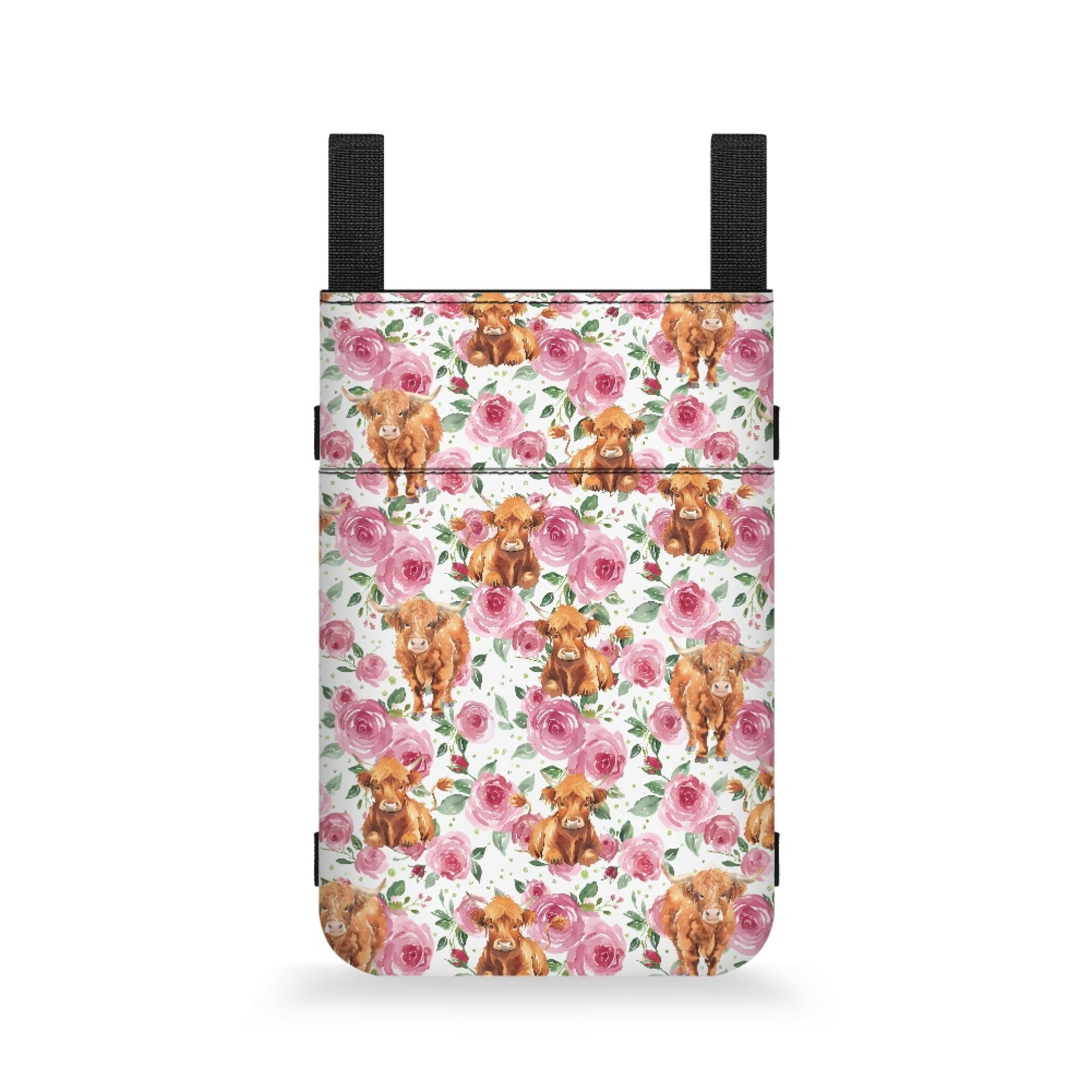 COEQINE Highland Cow Crutch Case Flower Medical Crutch Accessories Cane ...