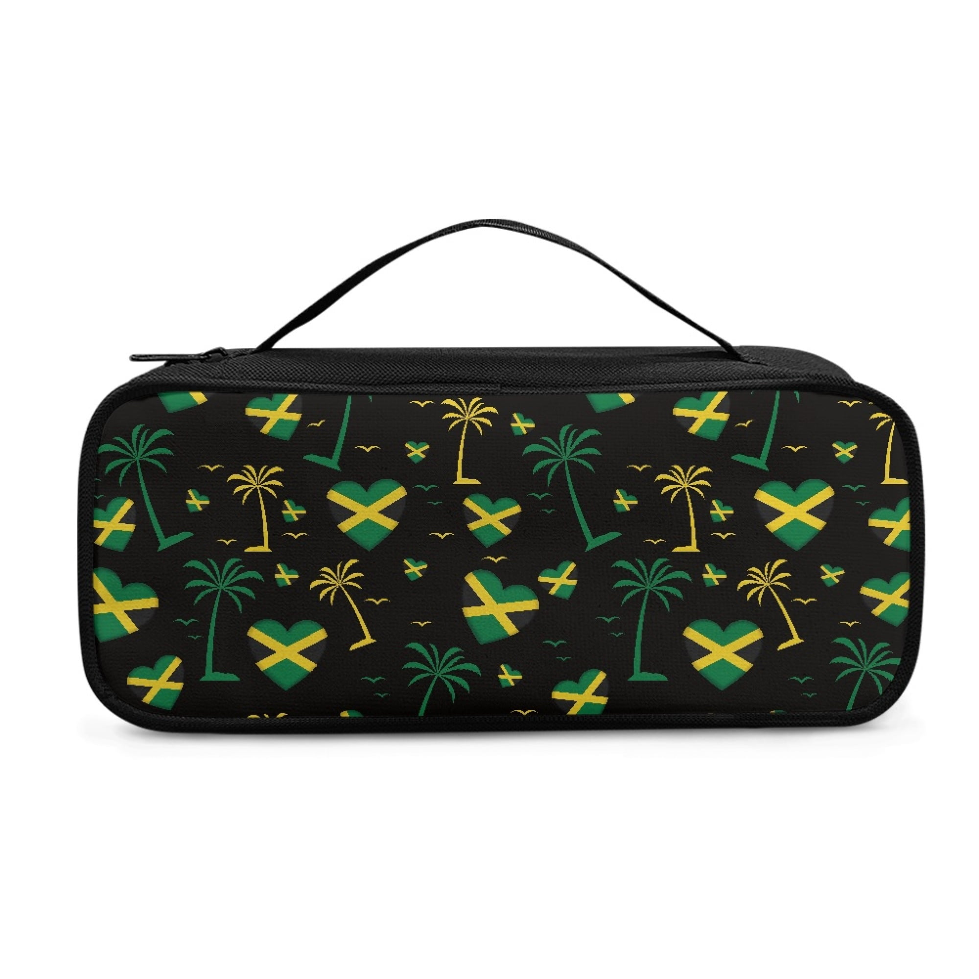 COEQINE Jamaican Flag Stethoscope Storage Bag Palm Leaves Stethoscope ...