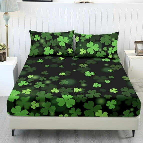 COEQINE King Sheet Set 3 Pieces Bed Sheets Set, Soft Breathable Bedding ...