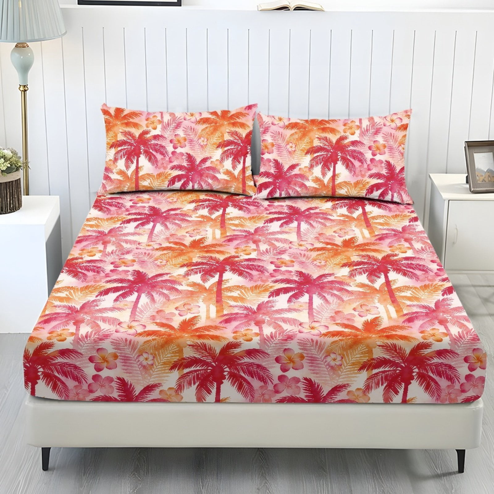 COEQINE King Sheet Set 3 Pieces Bed Sheets Set, Soft Breathable Easy ...