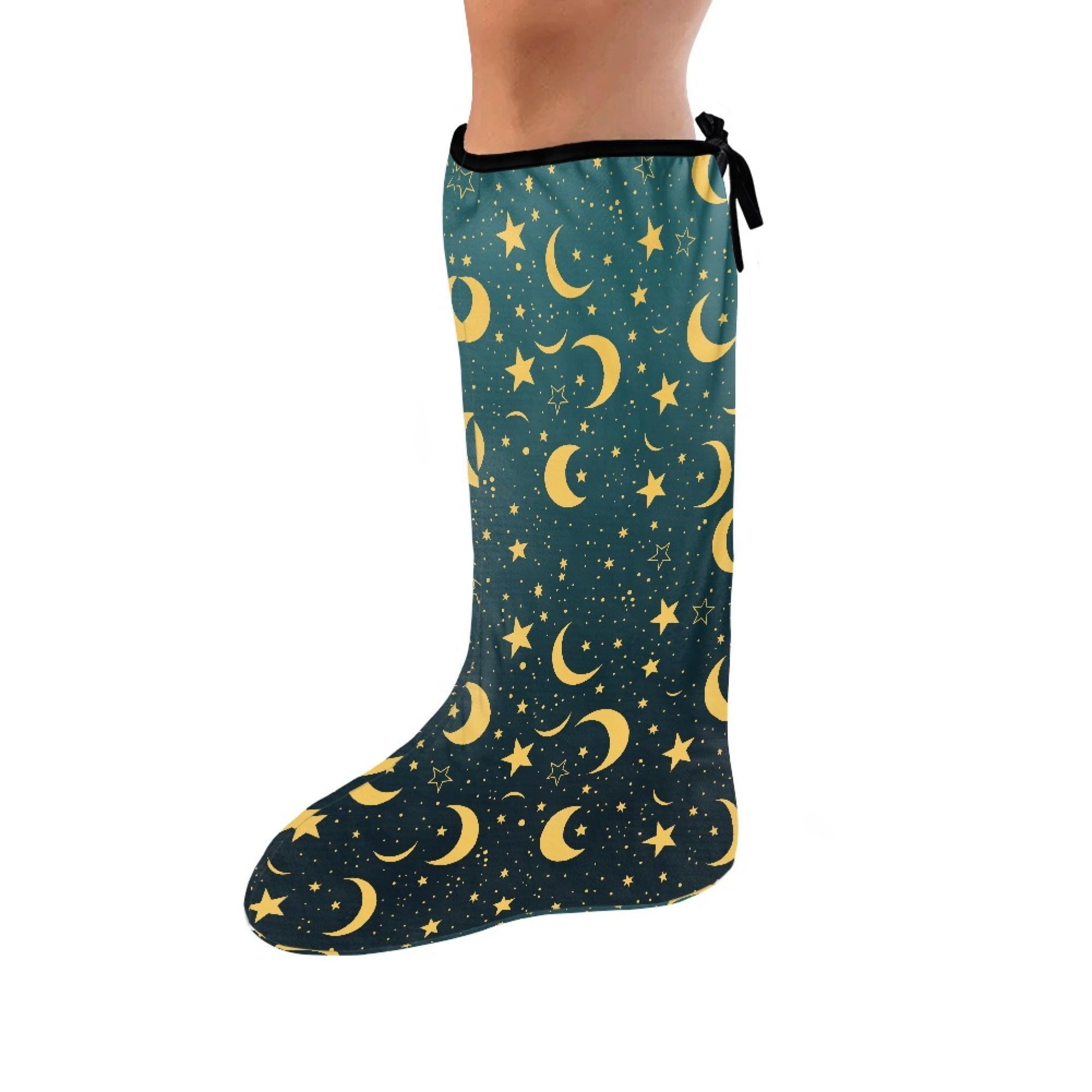 COEQINE Moon Star Leg Cast Covers 2 Pieces Broken Leg Shower Cast Cover ...
