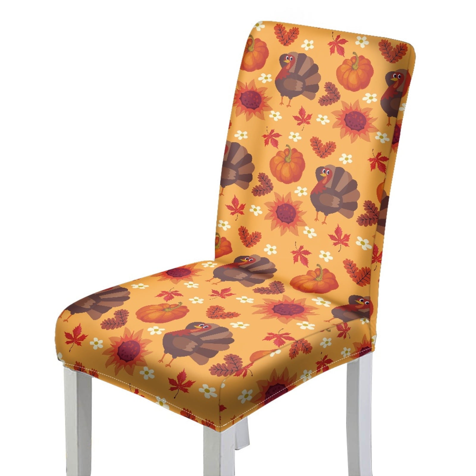 COEQINE Parsons Chair Covers Set of 4 Stretch Universal Fit Washable ...