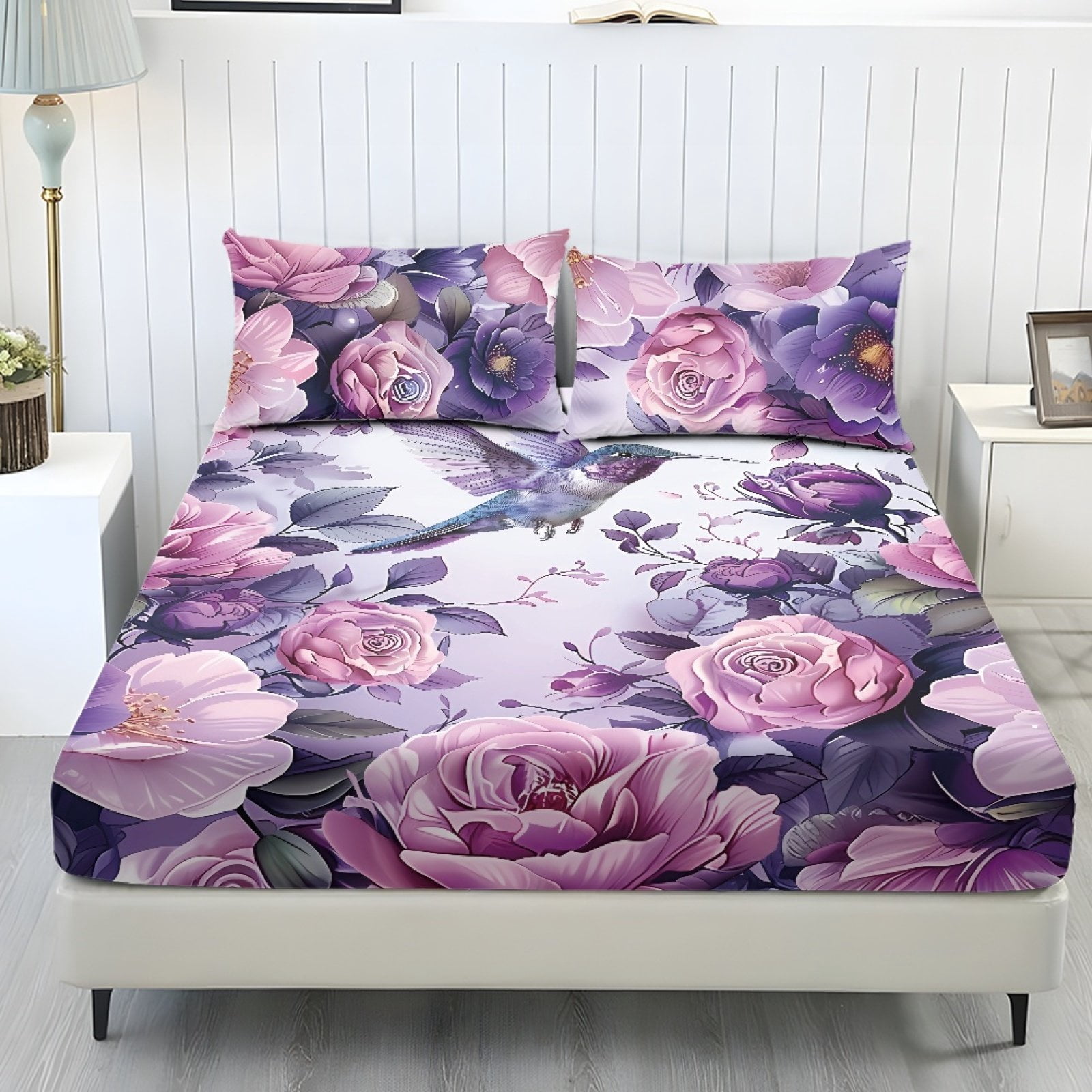 COEQINE Queen Sheet Set 3 Pieces Bedding Set, Comfort Fade Resistant ...