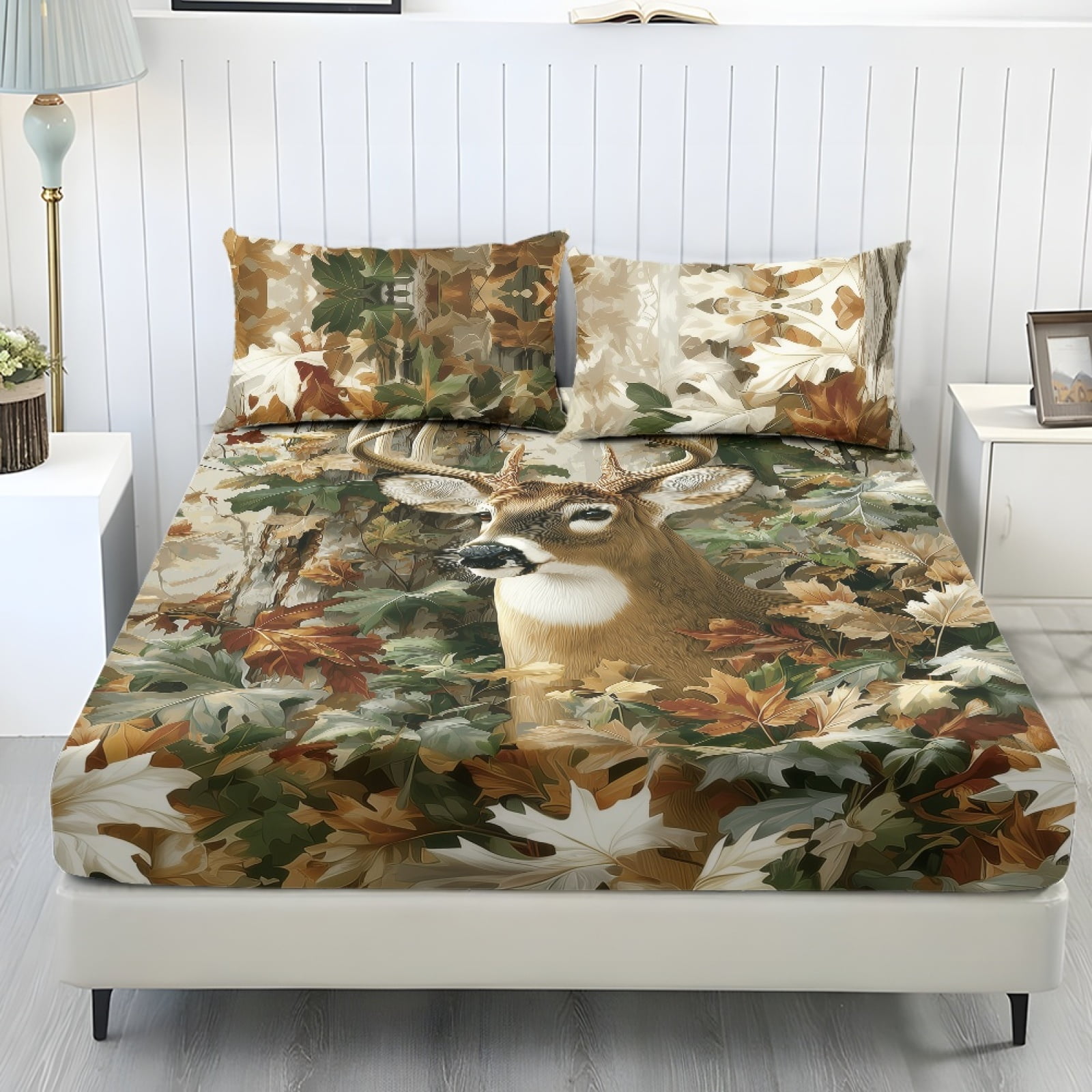COEQINE Queen Sheet Set Stretchy Fitted Bed Sheet Comfy Fade Resistant ...