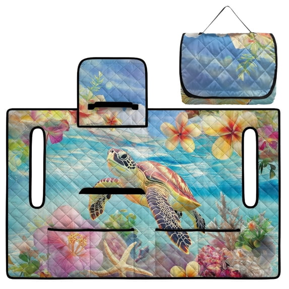 COEQINE Quilted Golf Cart Seat Blanket Cover, Includes Handle for ...