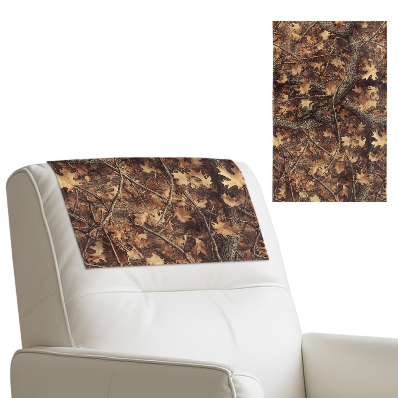 COEQINE Recliner Headrest Protector PU Leather Waterproof Sofa Headrest ...