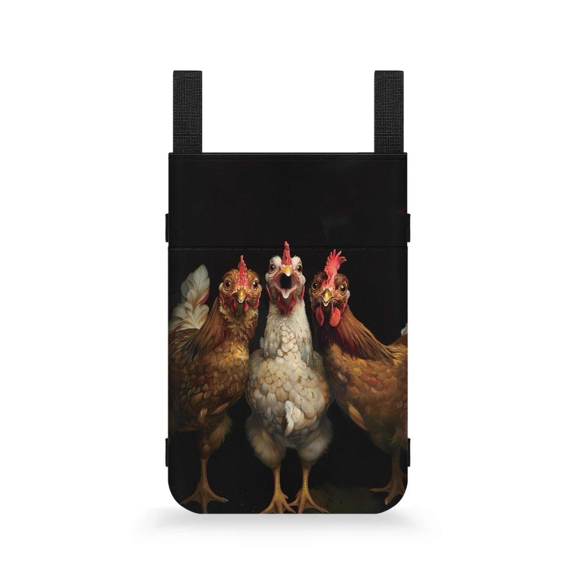 COEQINE Rooster Crutch Pouch Compartments Adjustable Crutch Organizer ...