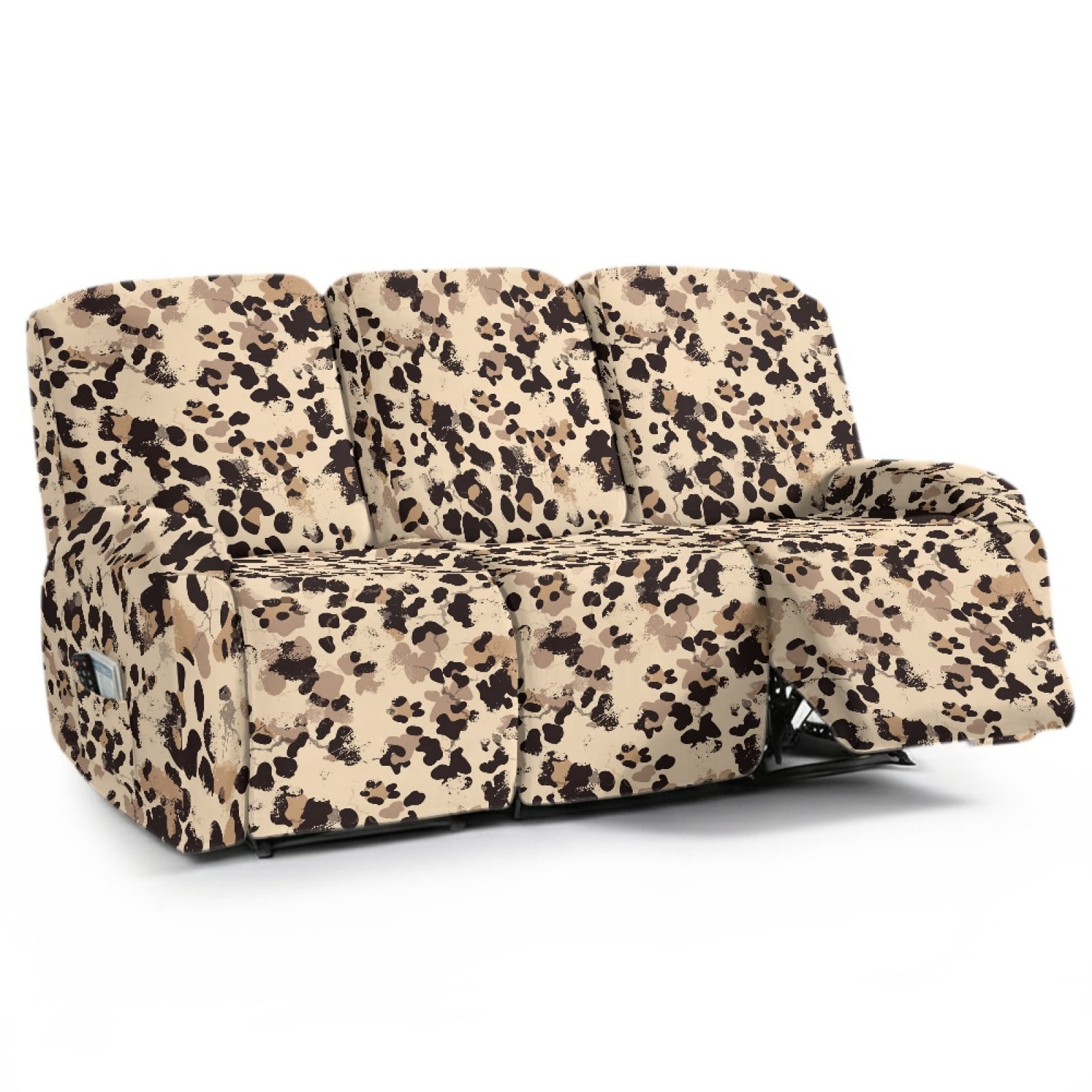 COEQINE Sofa Cover for Recliner Chair 3 Seater Non-Slip Dog Chair Cover ...