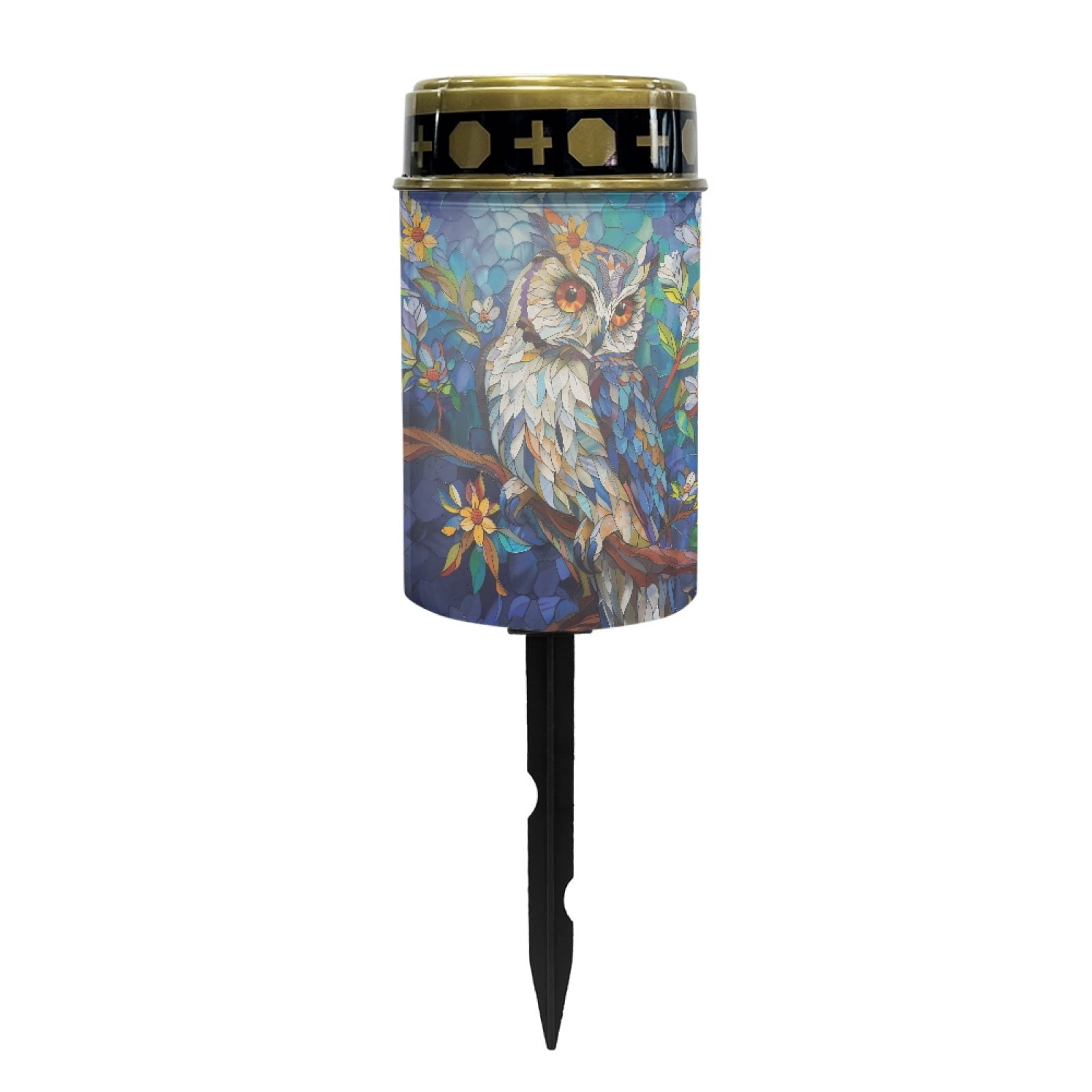 COEQINE Solar Lights Waterproof Outdoor Solar Candle Cemetery Grave ...