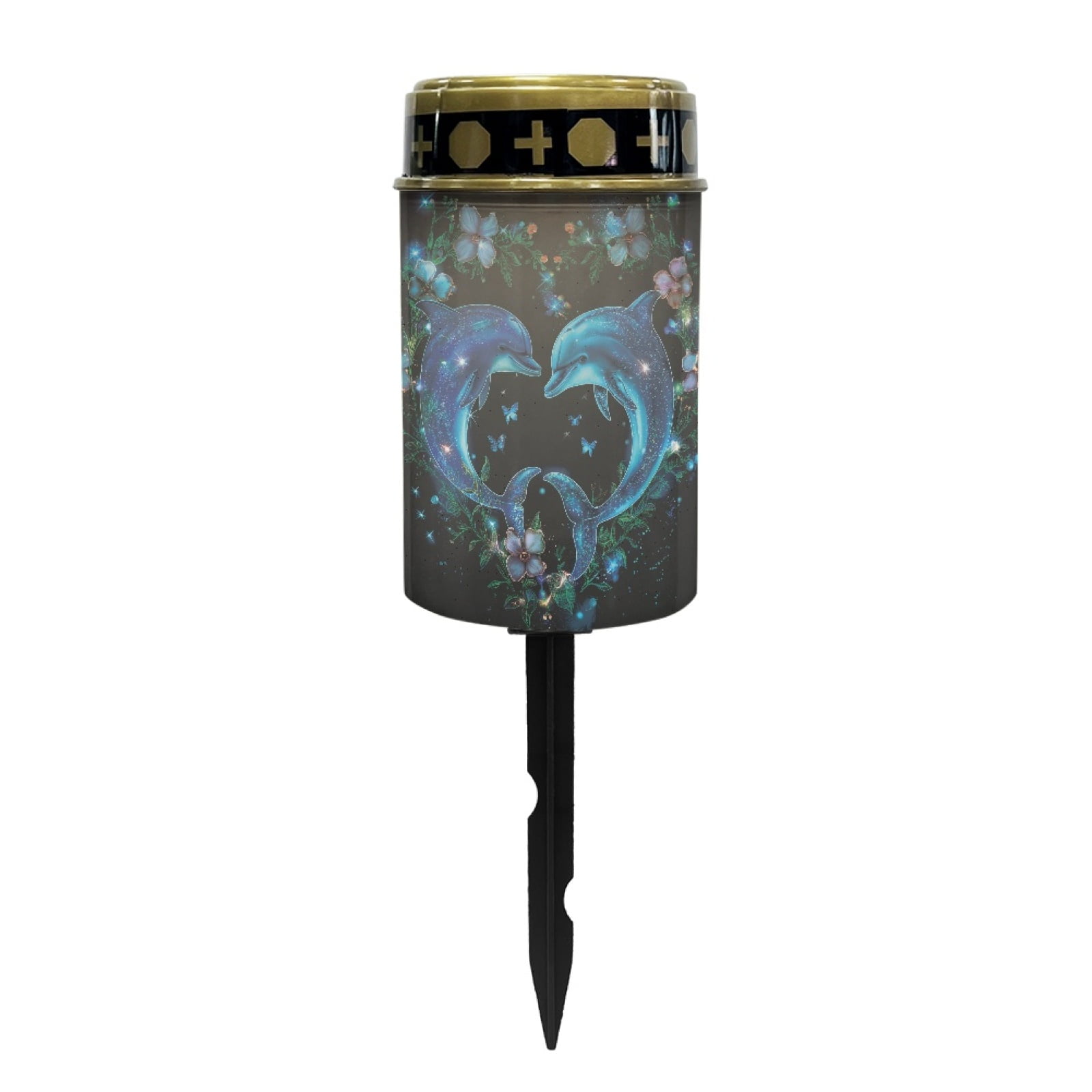 COEQINE Solar Pathway Lights Outdoor Grave Solar Lights Outside ...