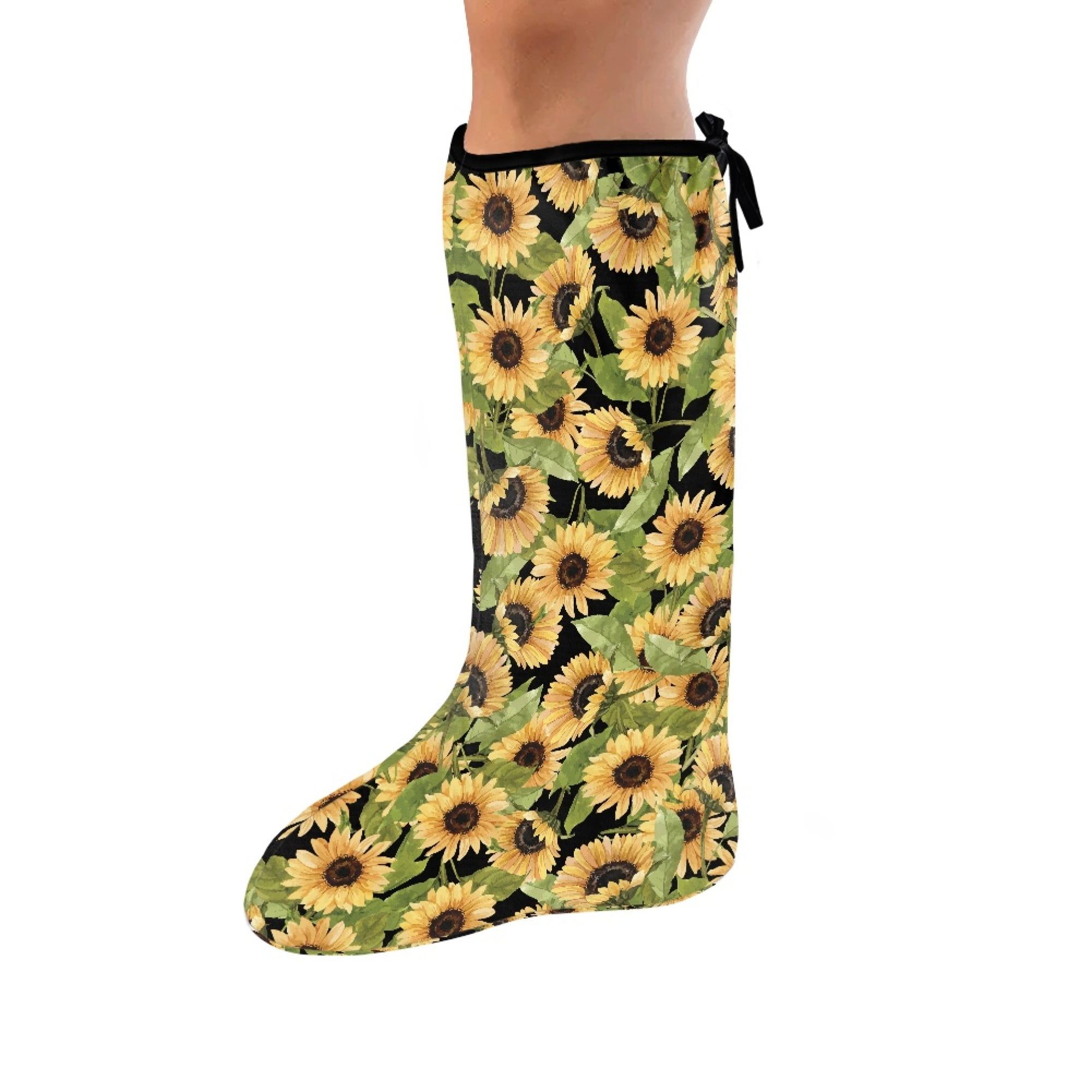 COEQINE Sunflower 2 Pack Leg Cast Covers Cast Sleeve for Foot Leg ...
