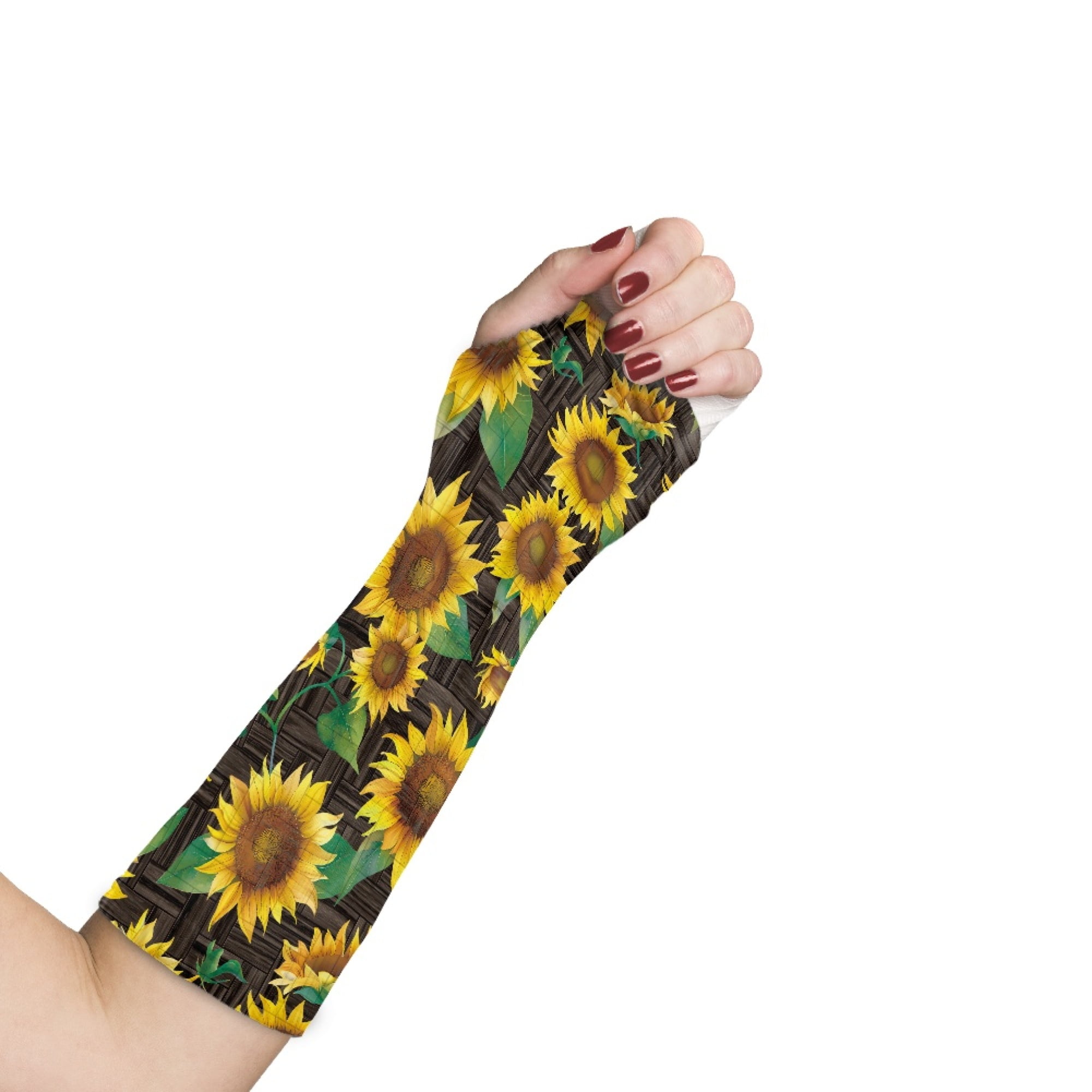 COEQINE Sunflower Arm Cast Covers Decorative Arm Plaster Cover Wrist ...