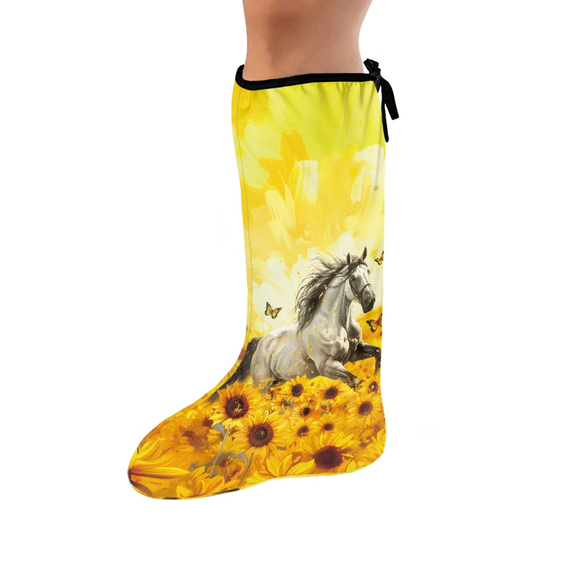 COEQINE Sunflower Leg Cast Covers Horse Broken Leg Shower Cast Cover ...