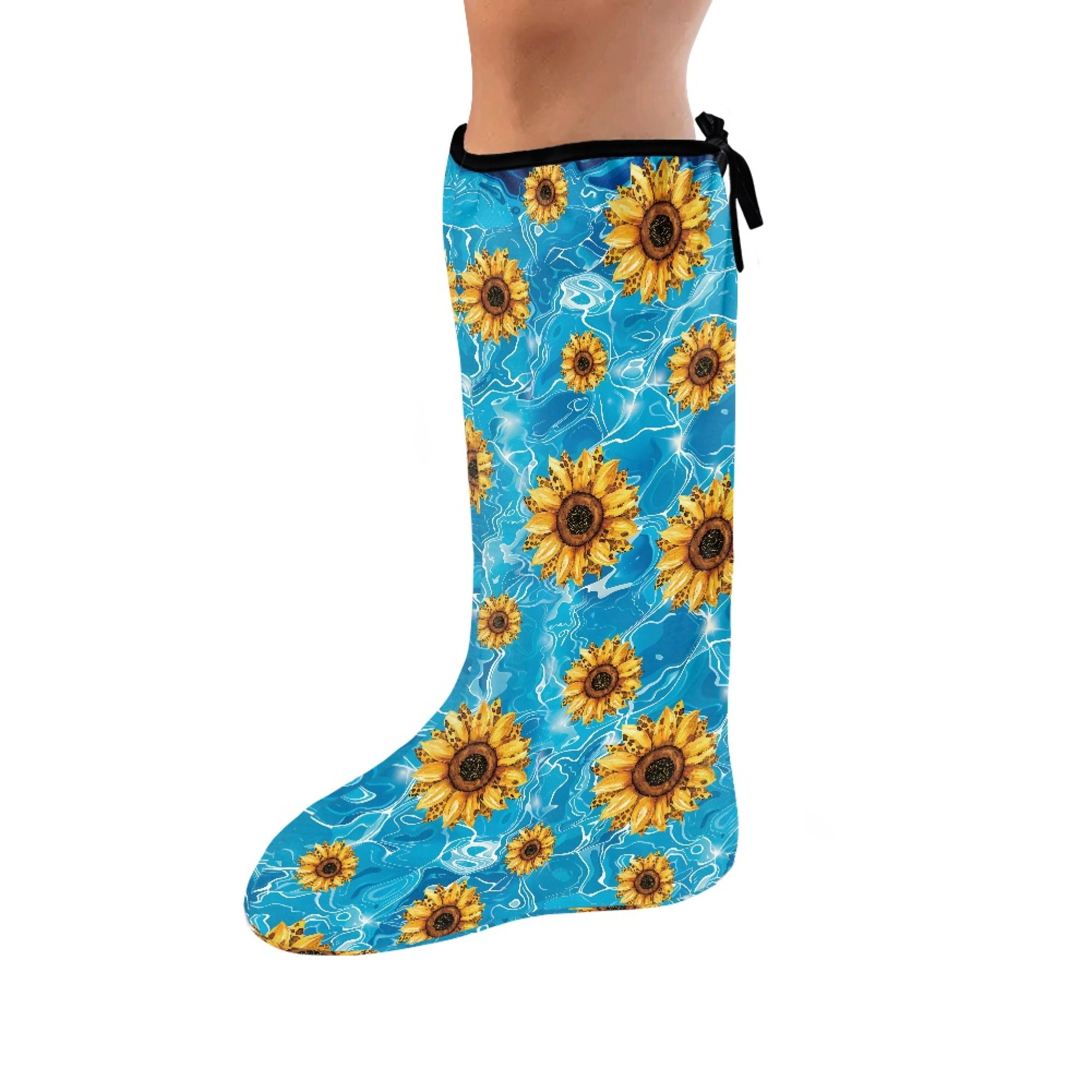 COEQINE Sunflower Leg Cast Covers Stretch Fabric Leg Cast Protector ...