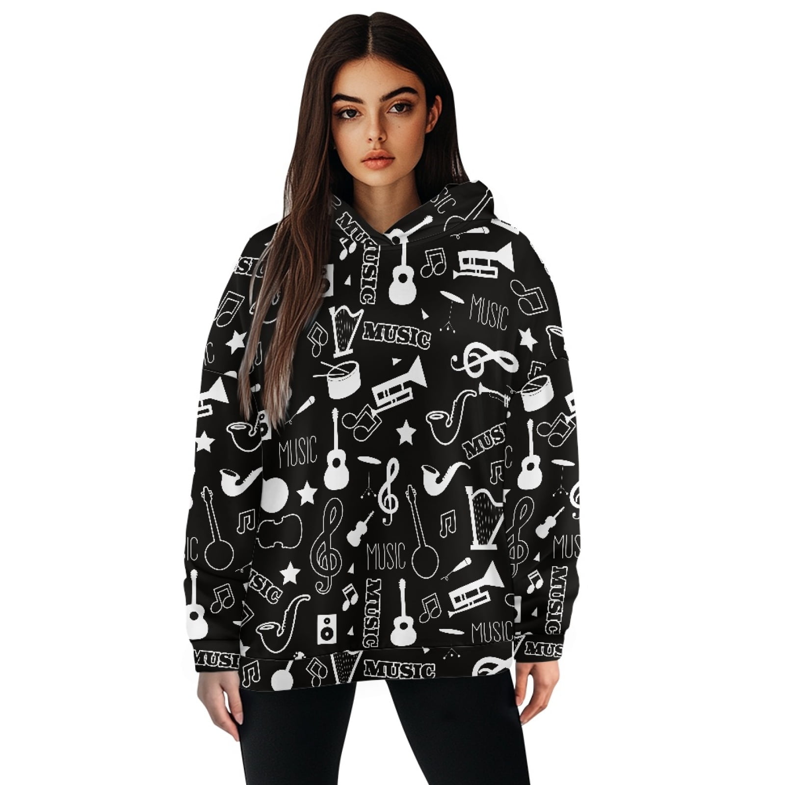 COEQINE Sweatshirts Pullover Women's Hoodies Oversized Long Sleeves ...