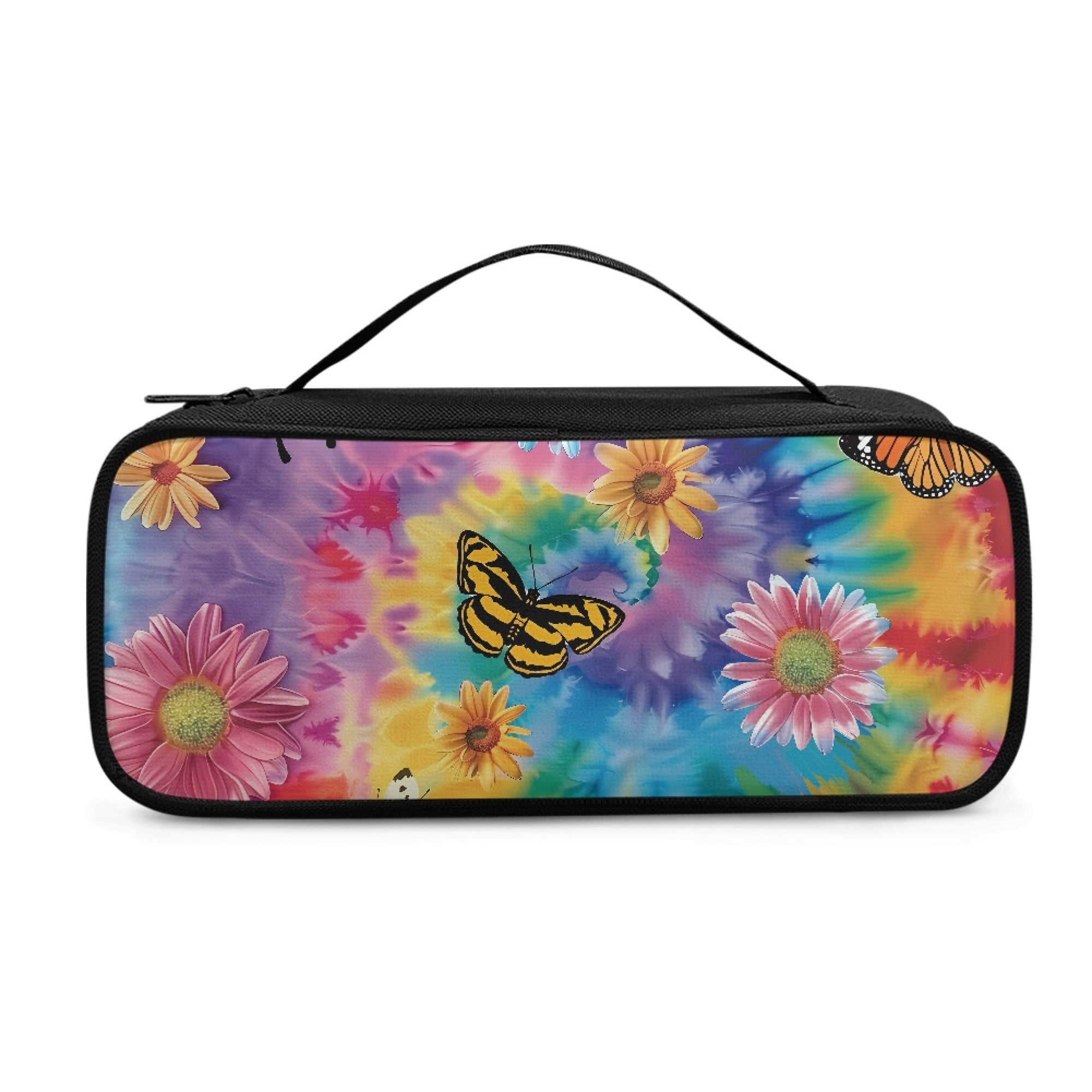 COEQINE Tie Dye Butterfly Stethoscope Storage Bag Floral Stethoscope ...