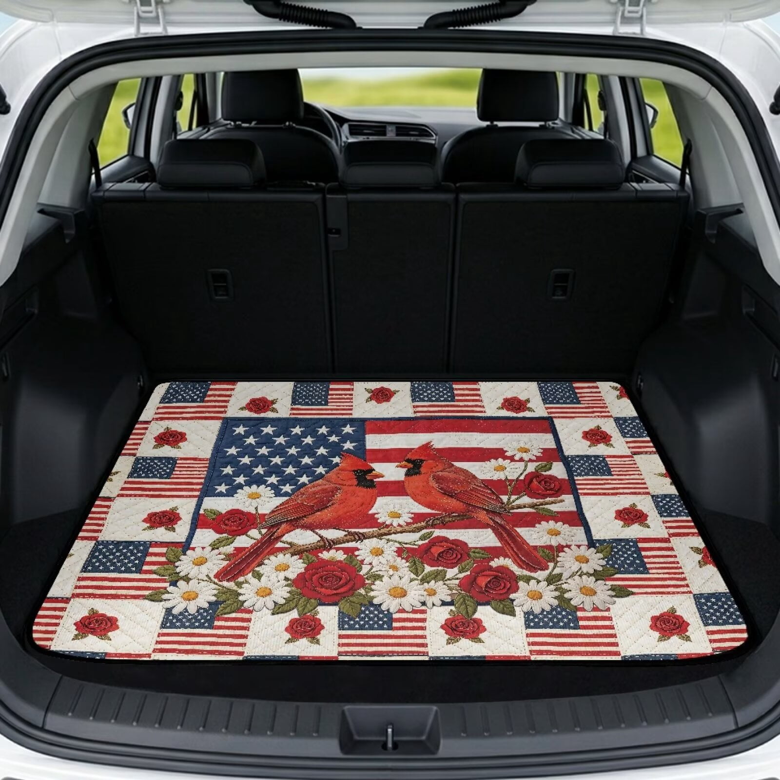 COEQINE Trunk Mat for SUV, Non-Slip Car Cargo Liner Protective Mat ...