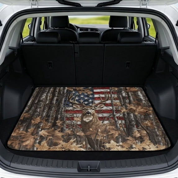 COEQINE Universal Trunk Liner for SUV Sedan, Non-Slip Machine Washable ...