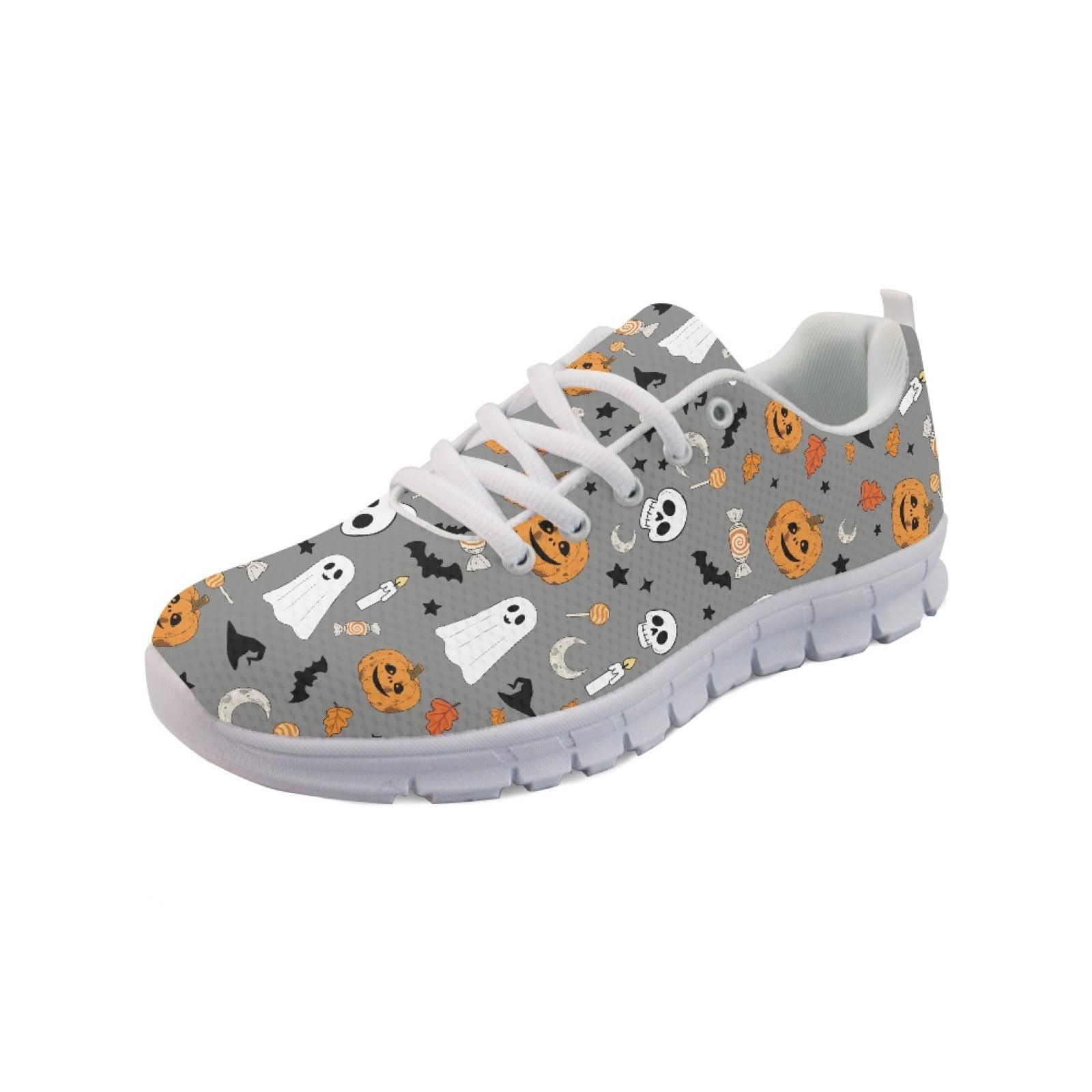 COEQINE Women Running Shoes Girls White Sole Sneakers Hiking Camping ...