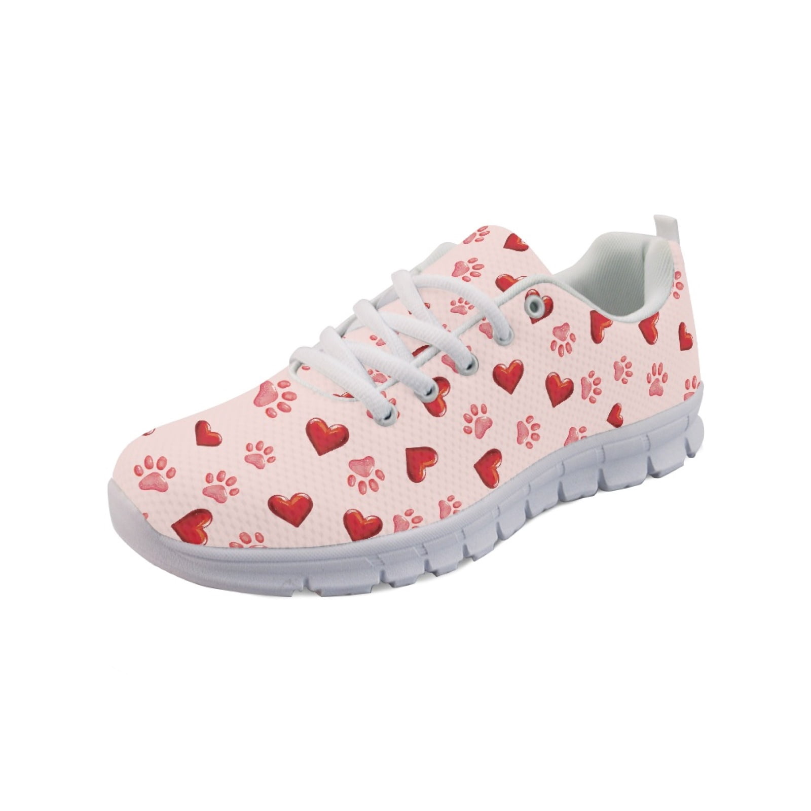 COEQINE Women Tennis Shoes Girls Sneakers Work Shoes Dog Cat Puppy ...