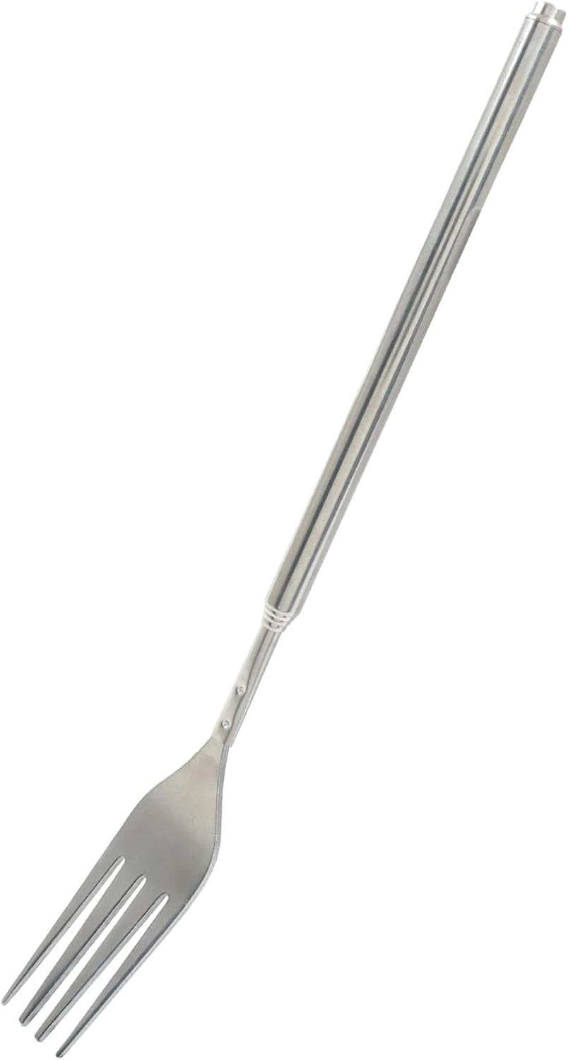 COEQWD-1 Pcs Extendable Fork - Telescopic Stainless Steel Dinner Fork ...