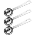 COEQWD-3 PCS Tablespoons Measuring Spoon, 15 Ml Stainless Steel 1 Table ...