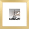 COEQWD-8x8 Picture Frame, Display Pictures 4x4 with Mat or 8 x 8 ...
