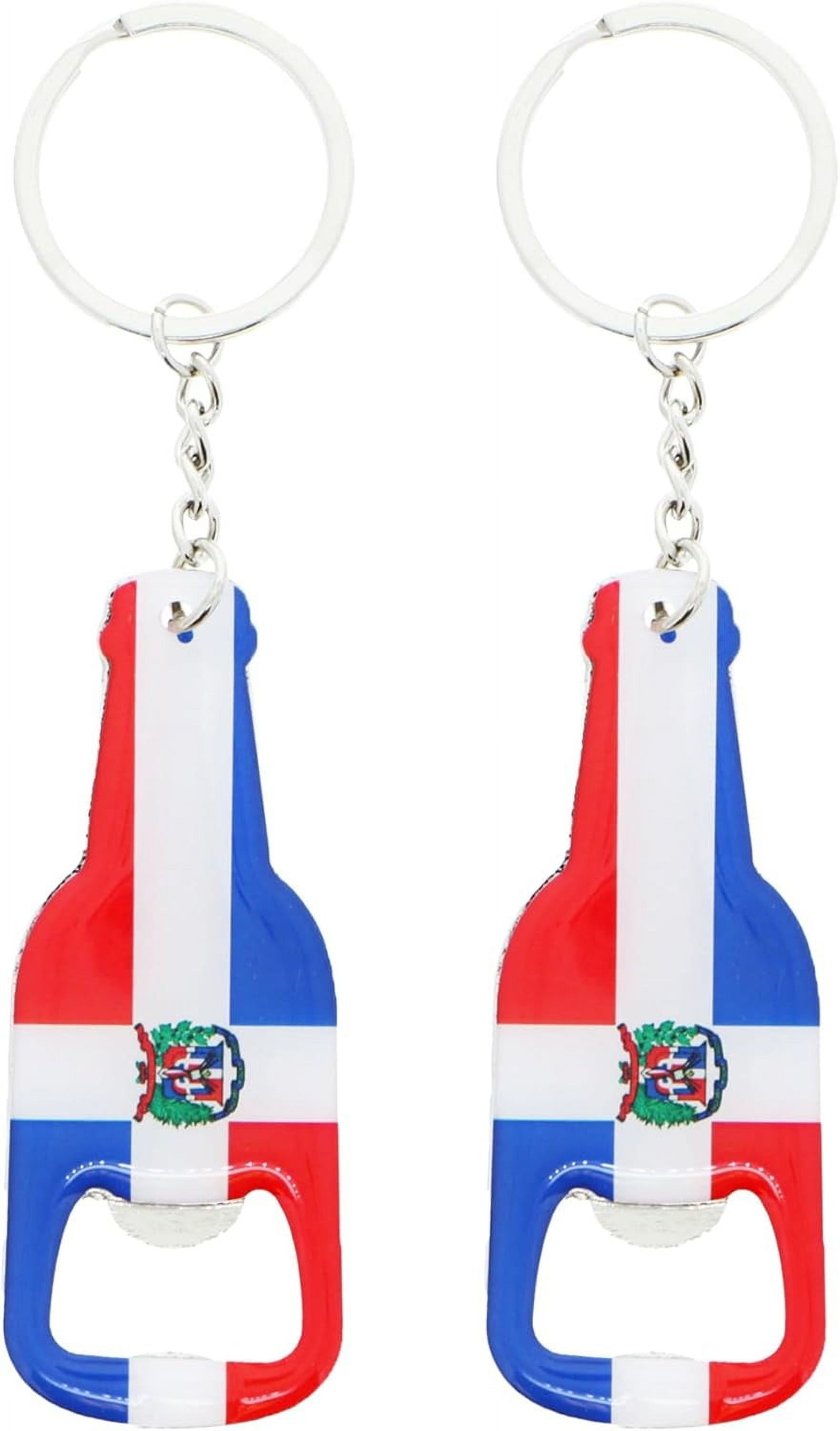 COEQWD-Dominican Beer Bottle Opener Pocket Keychain - Set of 2 Beer ...